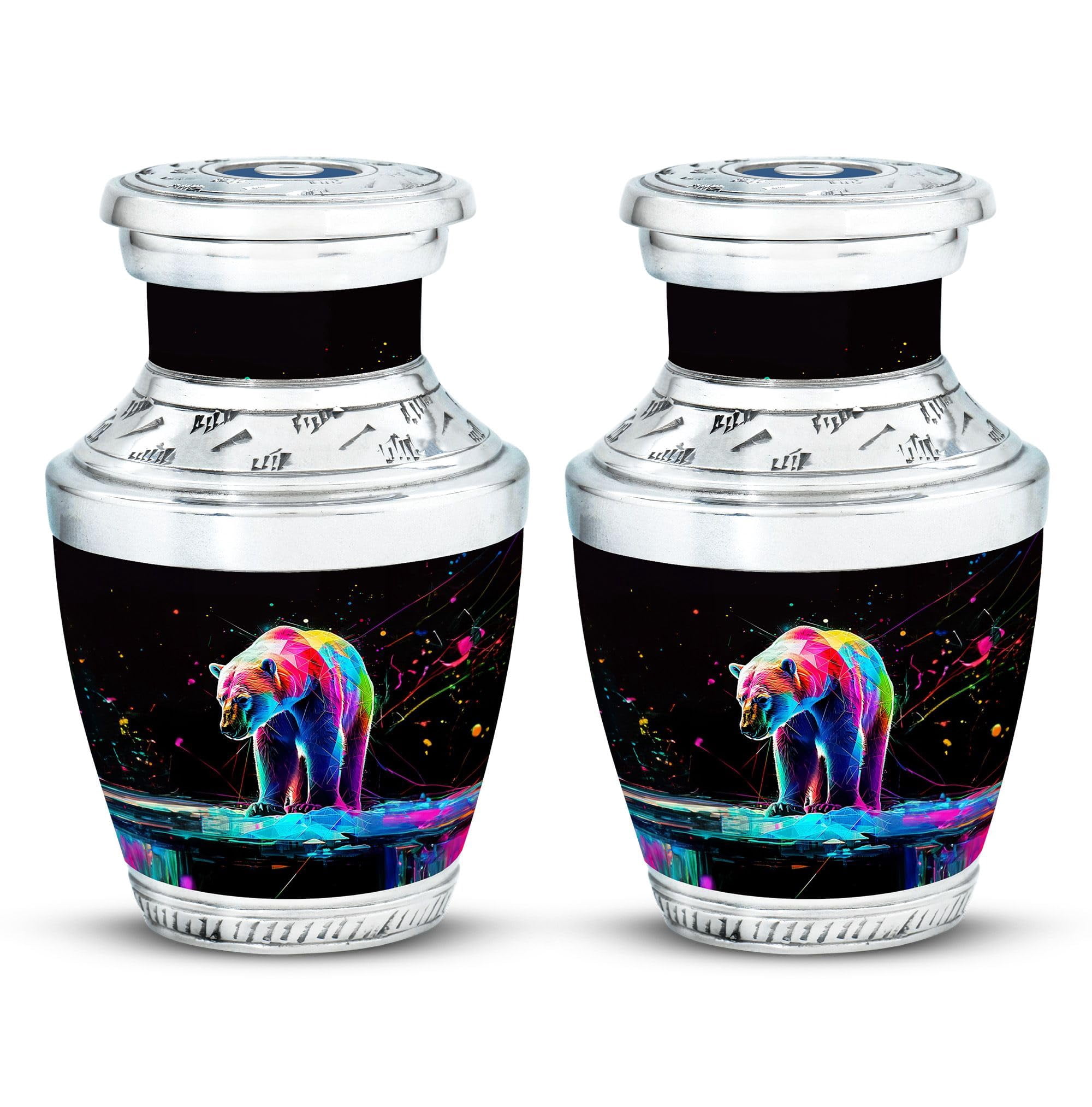 SUBSH Bear Urn - Mini Urns for Ashes - Adult Cremation Urns - Ash ...