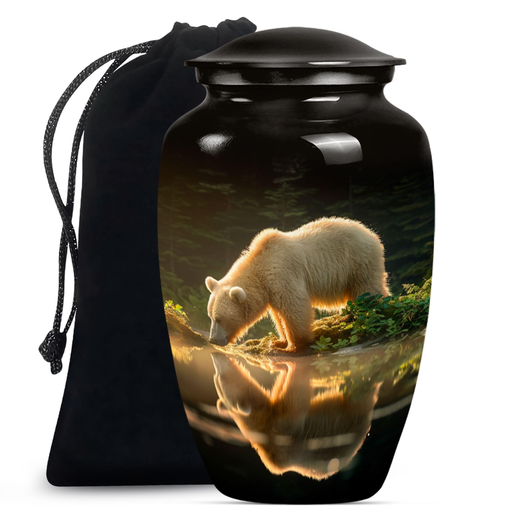 SUBSH Bear Urn - Urns for Human Ashes - Human Urns for Ashes - Urns for ...