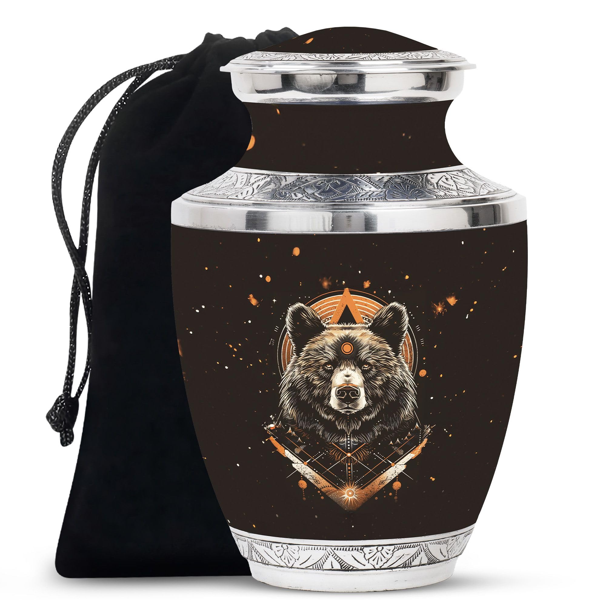 SUBSH Bear Urn - Urns for Ashes - Adult Cremation Urns - Memorial Urn ...