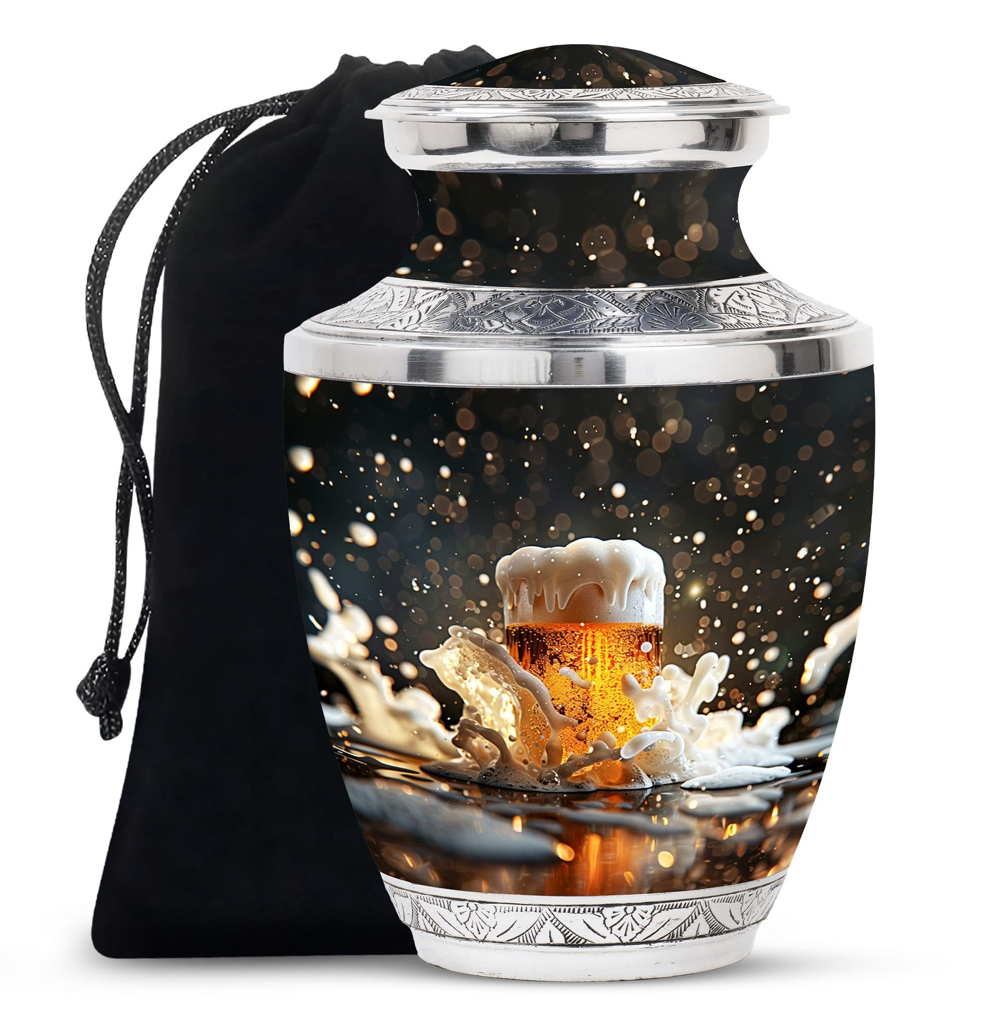 SUBSH Beer Urn - Urns for Human Ashes - Adult Urns for Human Ashes ...