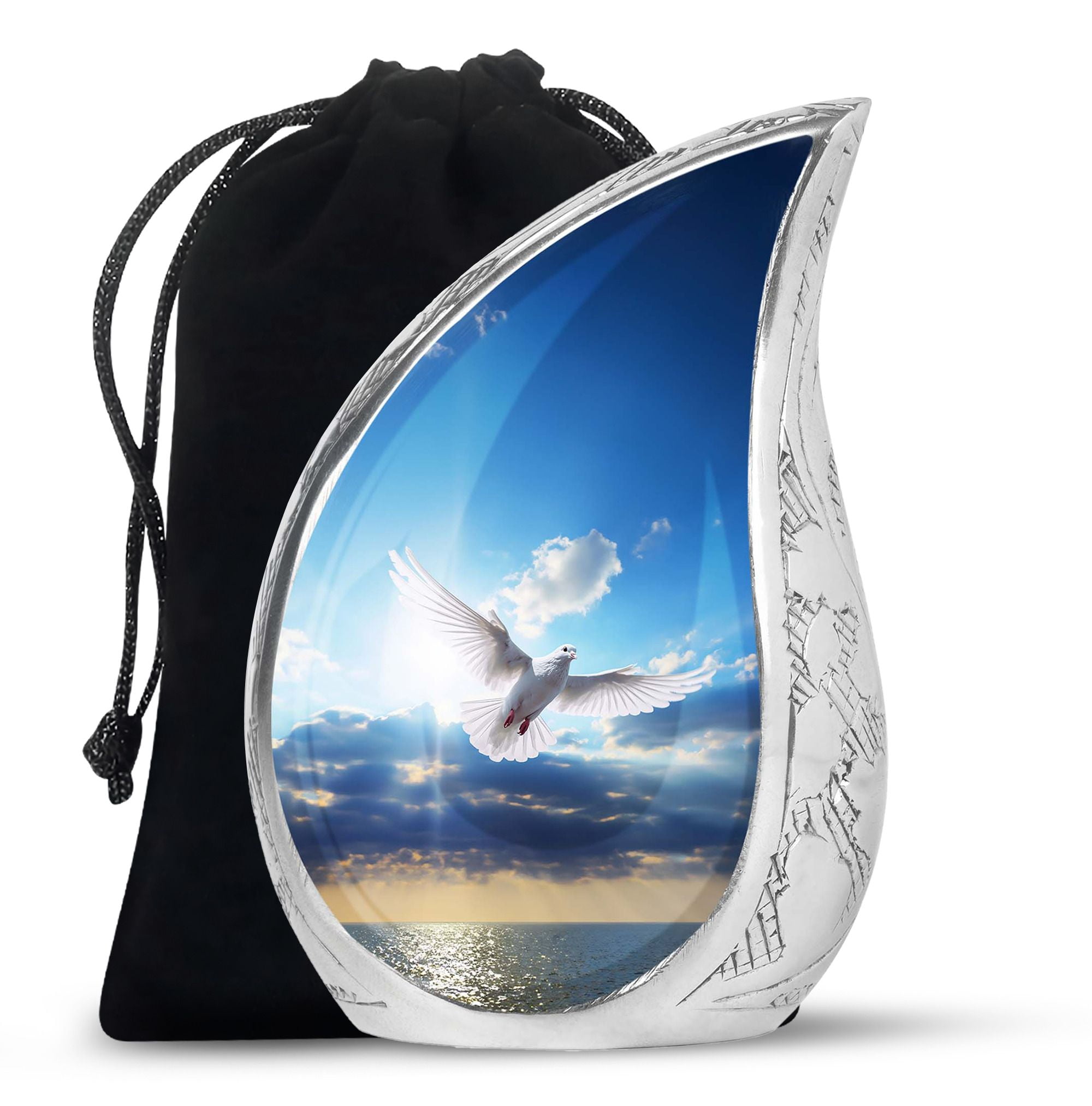 SUBSH Bird Ash Urns For Humans - Urn For Human Ashes Adult Men - Urn ...