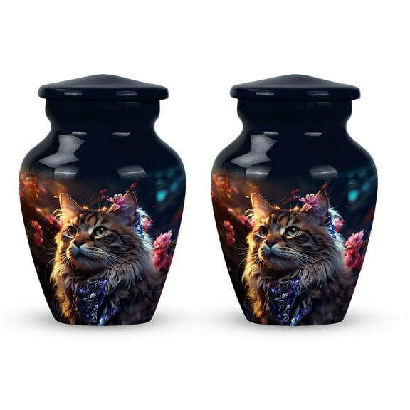 Handcrafted Funeral Urn - Metal Cremation Urn - Walmart.com