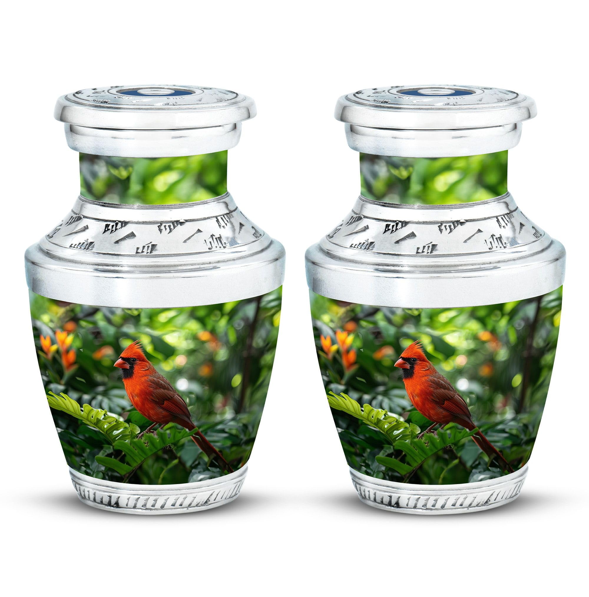SUBSH Cardinal Cremation Urn - Memorial Keepsakes for Ashes - Adult ...