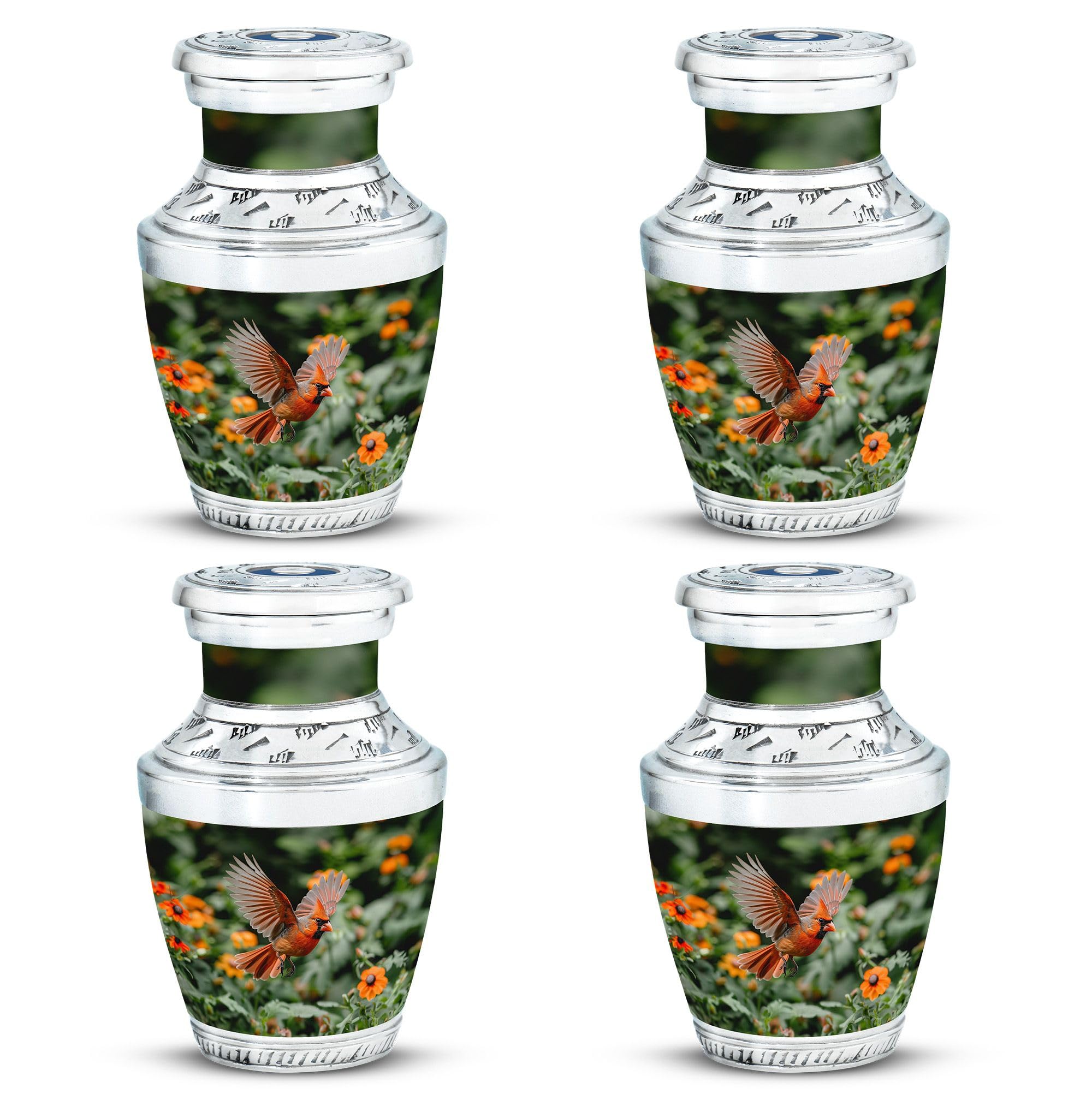 SUBSH Cardinal Urn Small - Mini Urns for Human Ashes - Cremation Urns ...