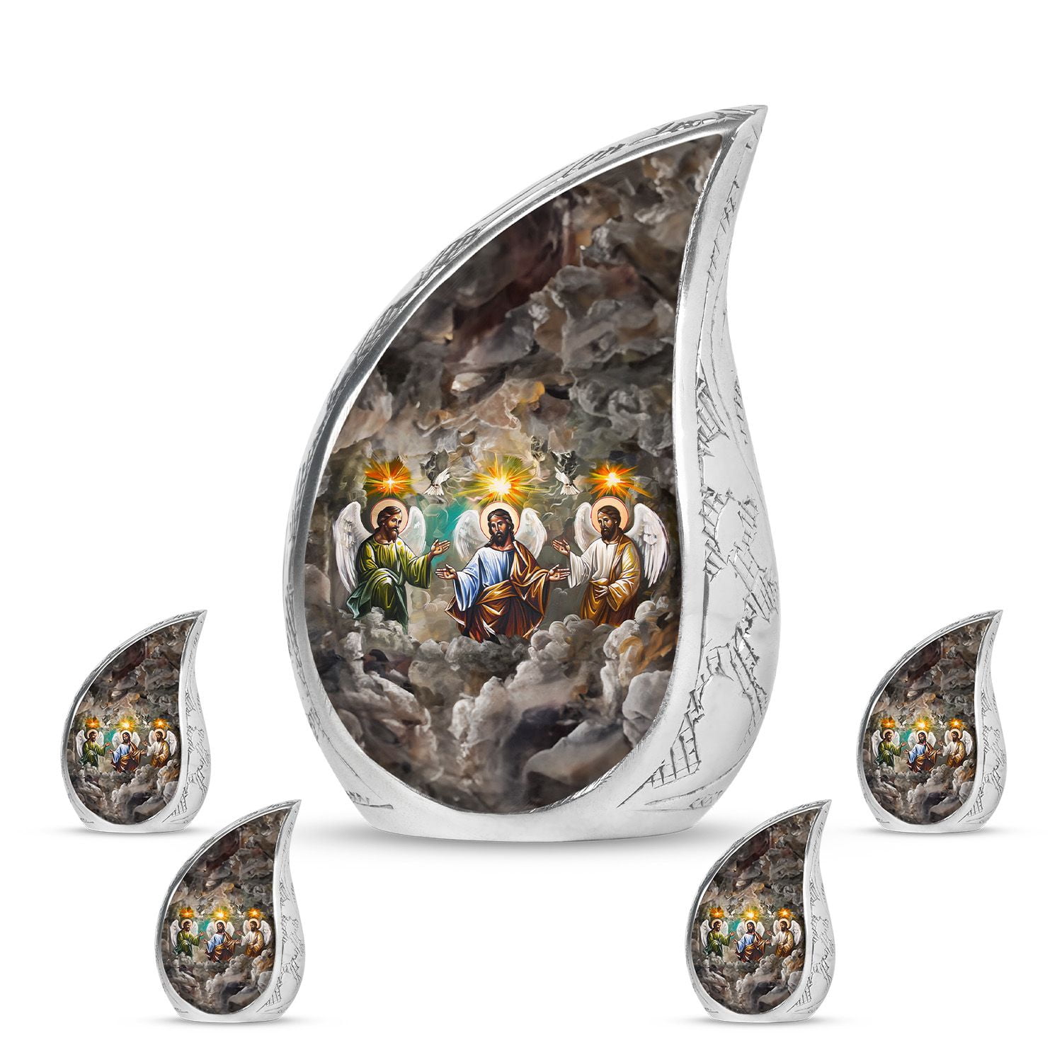 SUBSH Catholic Urn For Ashes For Mom - Urn For Human Ashes Adult Male ...