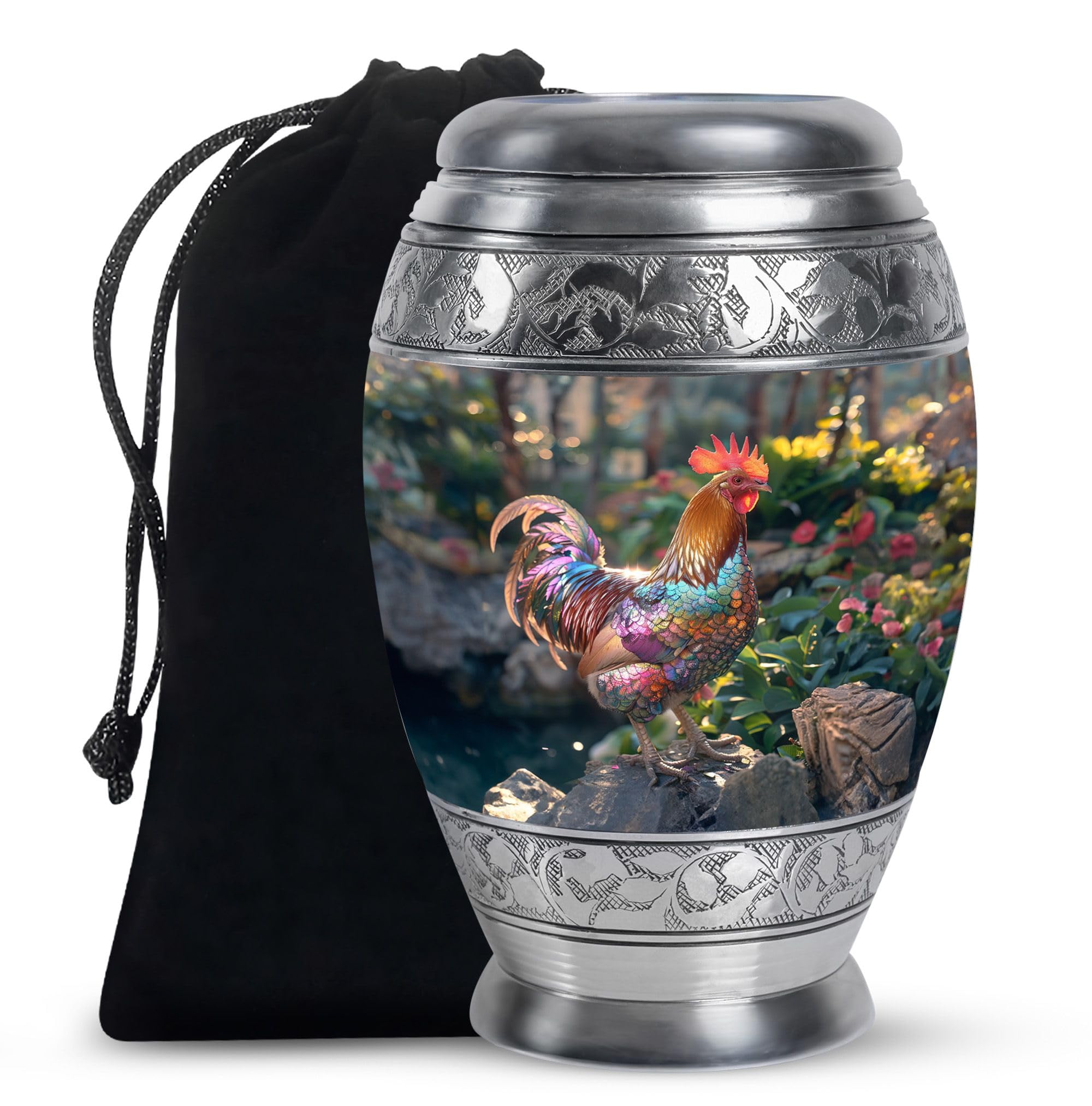 SUBSH Chicken Urn - Cremation Urn Human Ashes - Funeral Urns for Human ...
