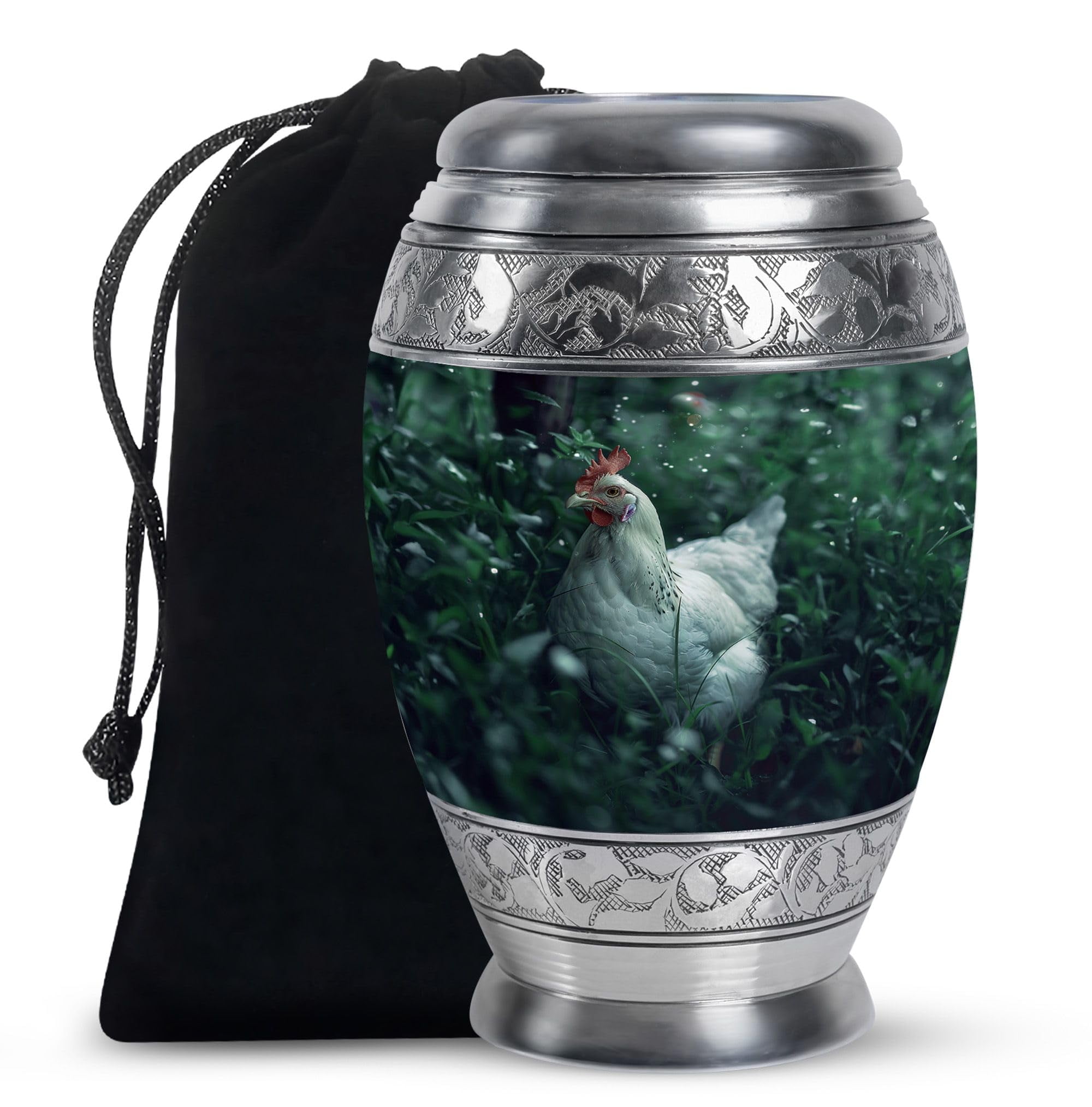 SUBSH Chicken Urn - Funeral Urns - Funeral Urn - Urn for Human Ashes ...