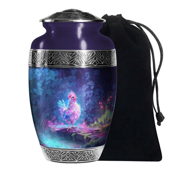SUBSH Chicken Urn-Large Urns for Human Ashes- Urns for Ashes Adult Male ...