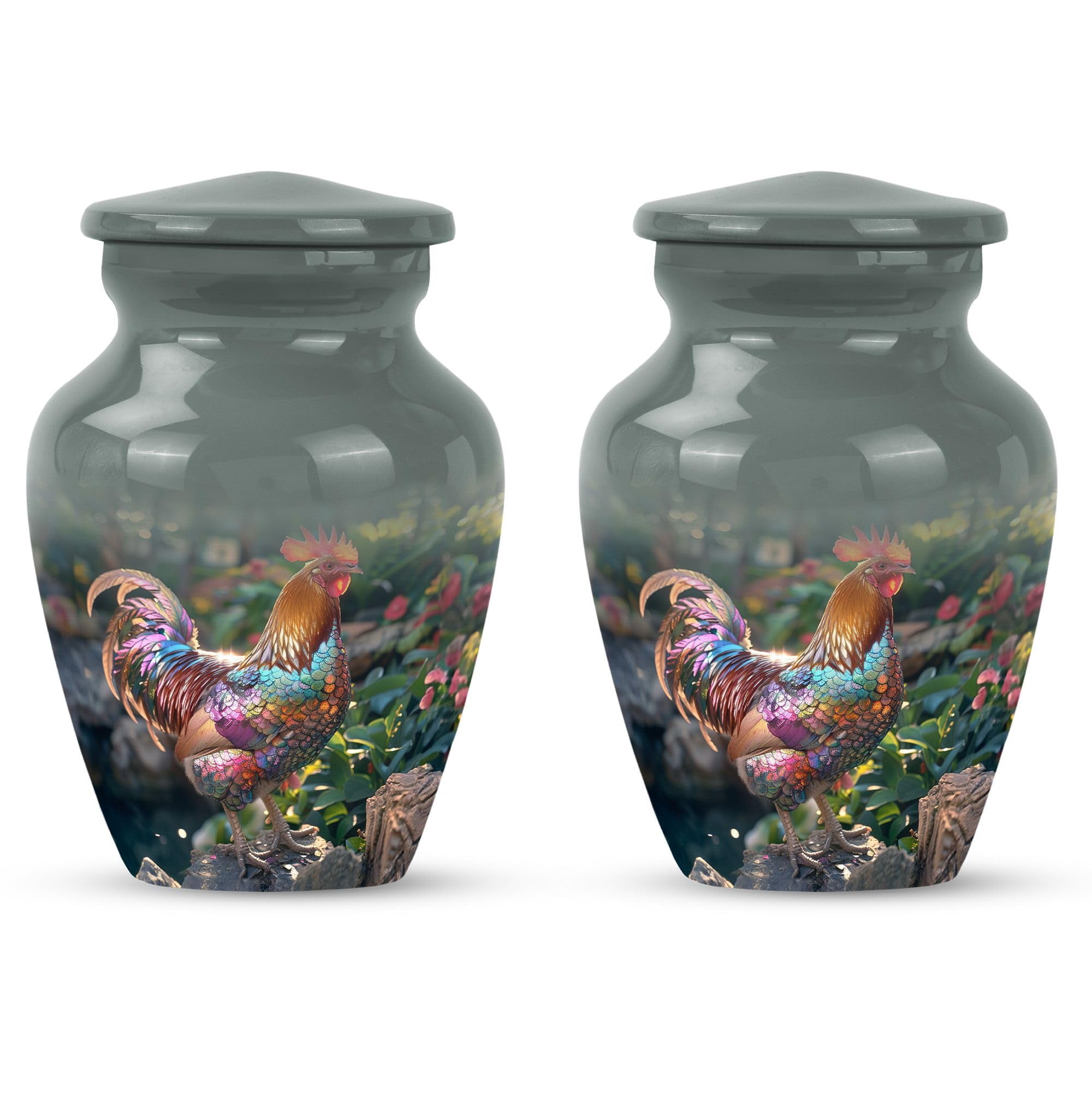 SUBSH Chicken Urn - Memorial Keepsakes for Ashes - Urns for Human Ashes ...