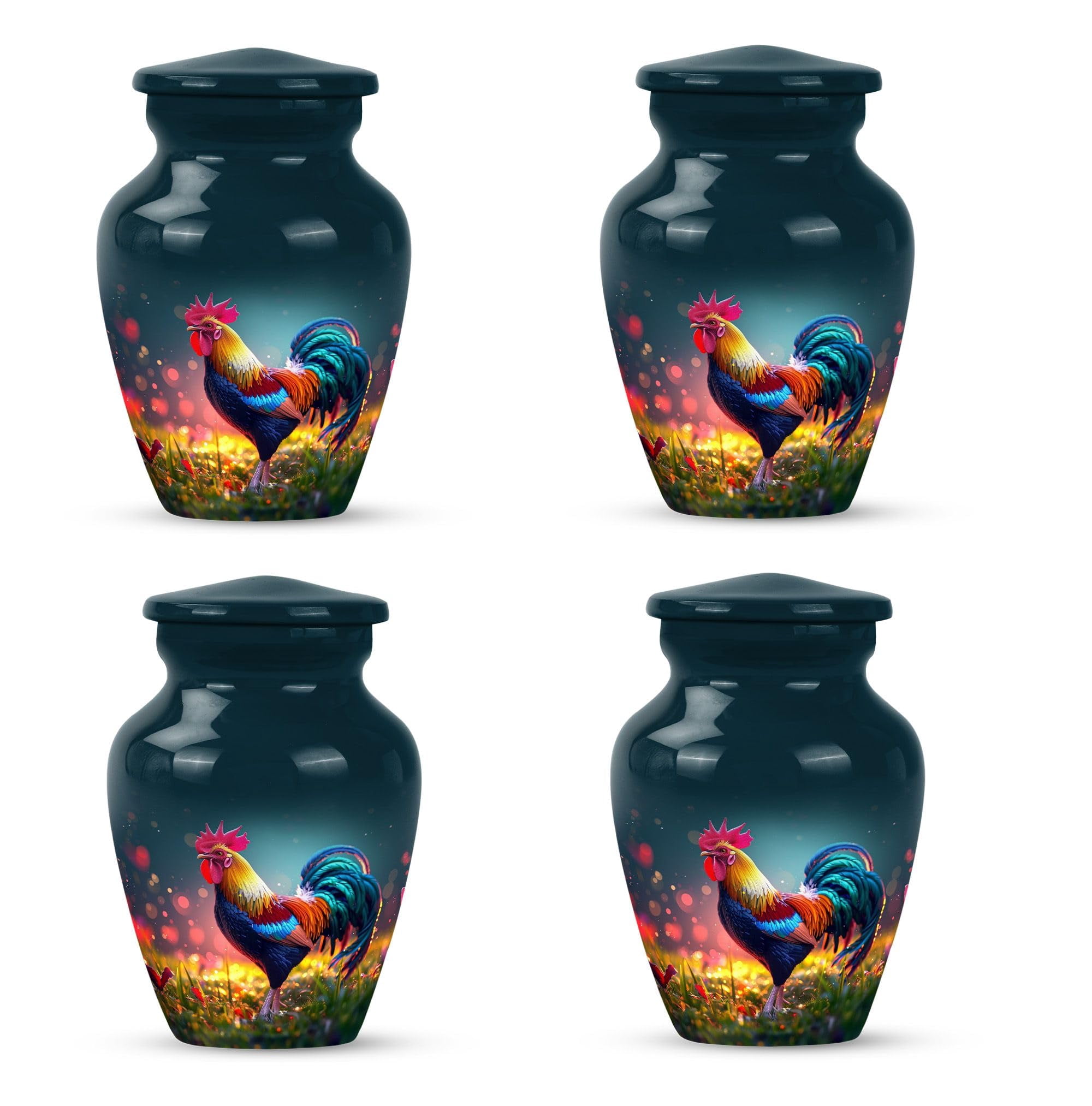SUBSH Chicken Urn - Mini Urns for Ashes - Ashes Holder - Companion Urn ...