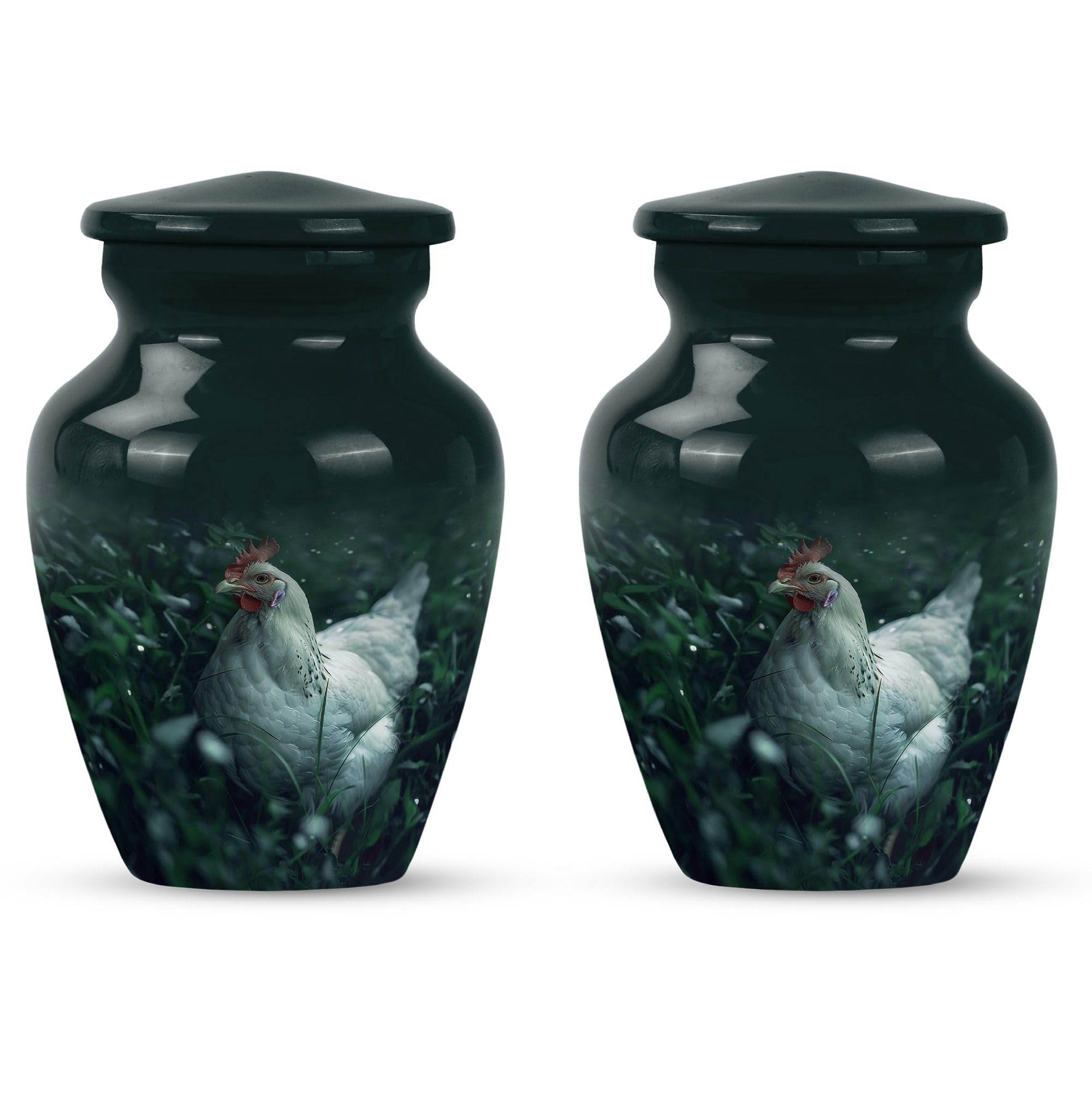 SUBSH Chicken Urn - Mini Urns for Human Ashes - Cremation Urns for ...