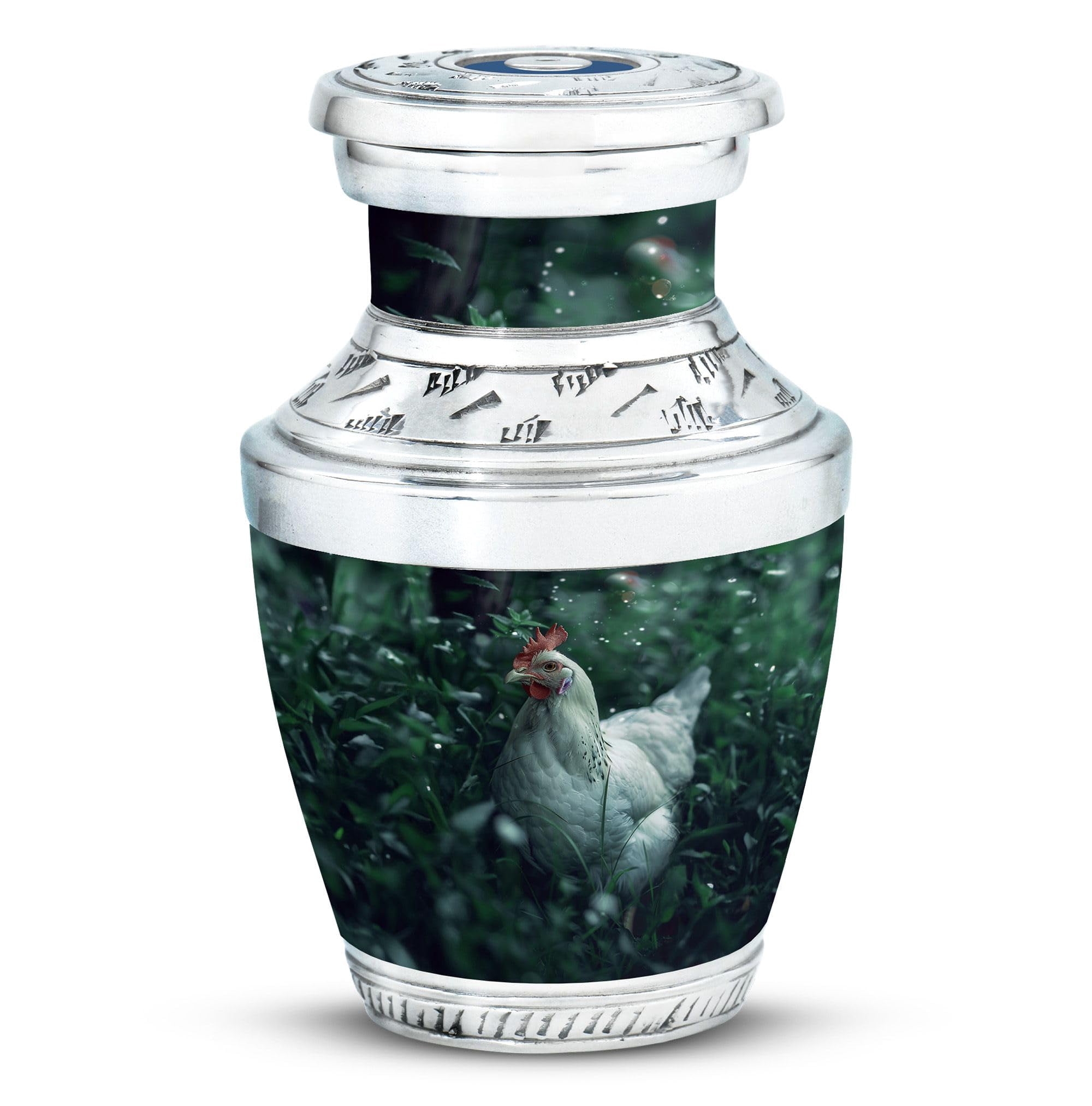 SUBSH Chicken Urn - Mini Urns for Ashes - Urn for Adult Male - Urn for ...