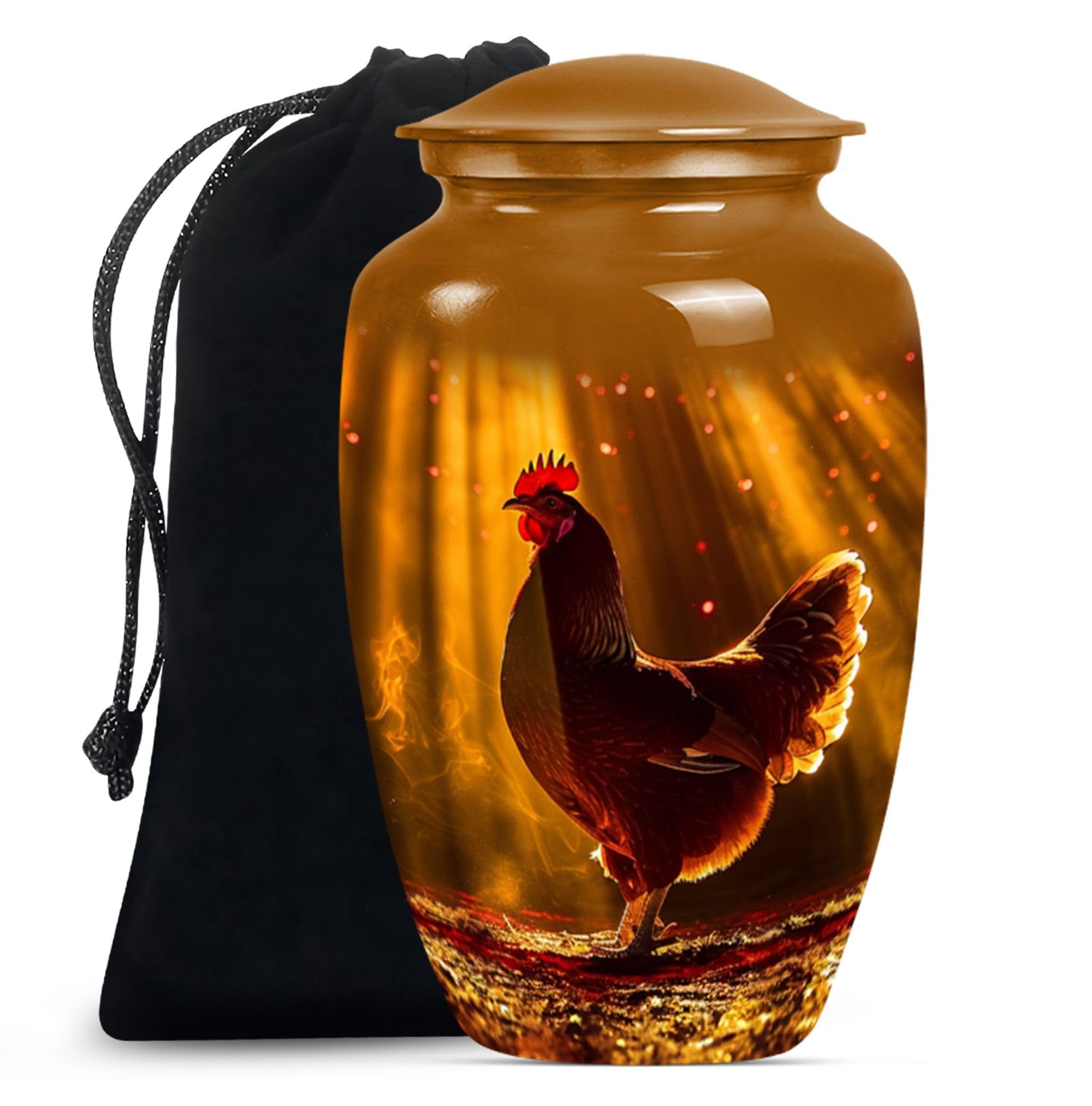 SUBSH Chicken Urn - Urns for Ashes - Urn for Ashes for Women ...