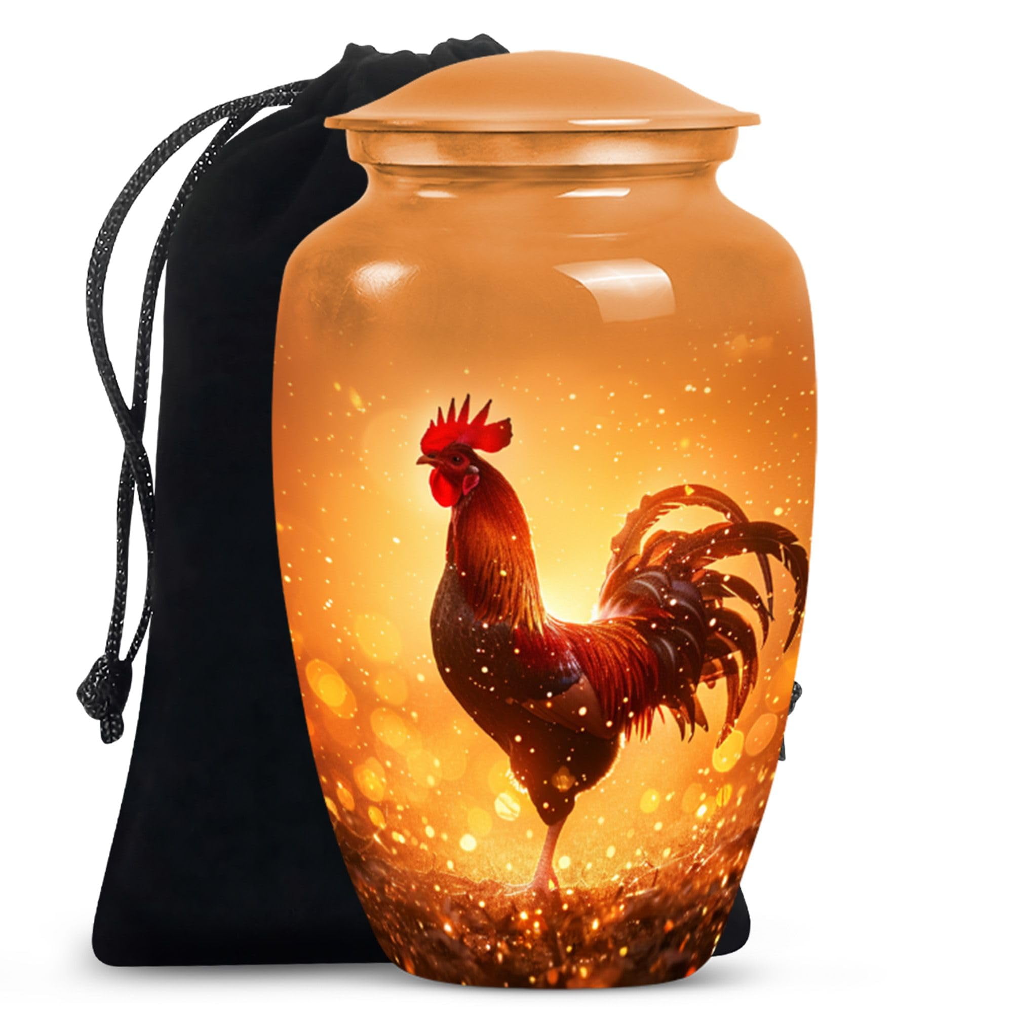 SUBSH Chicken Urn - Urns For Human Ashes Adult Man - Cremation Urns For ...