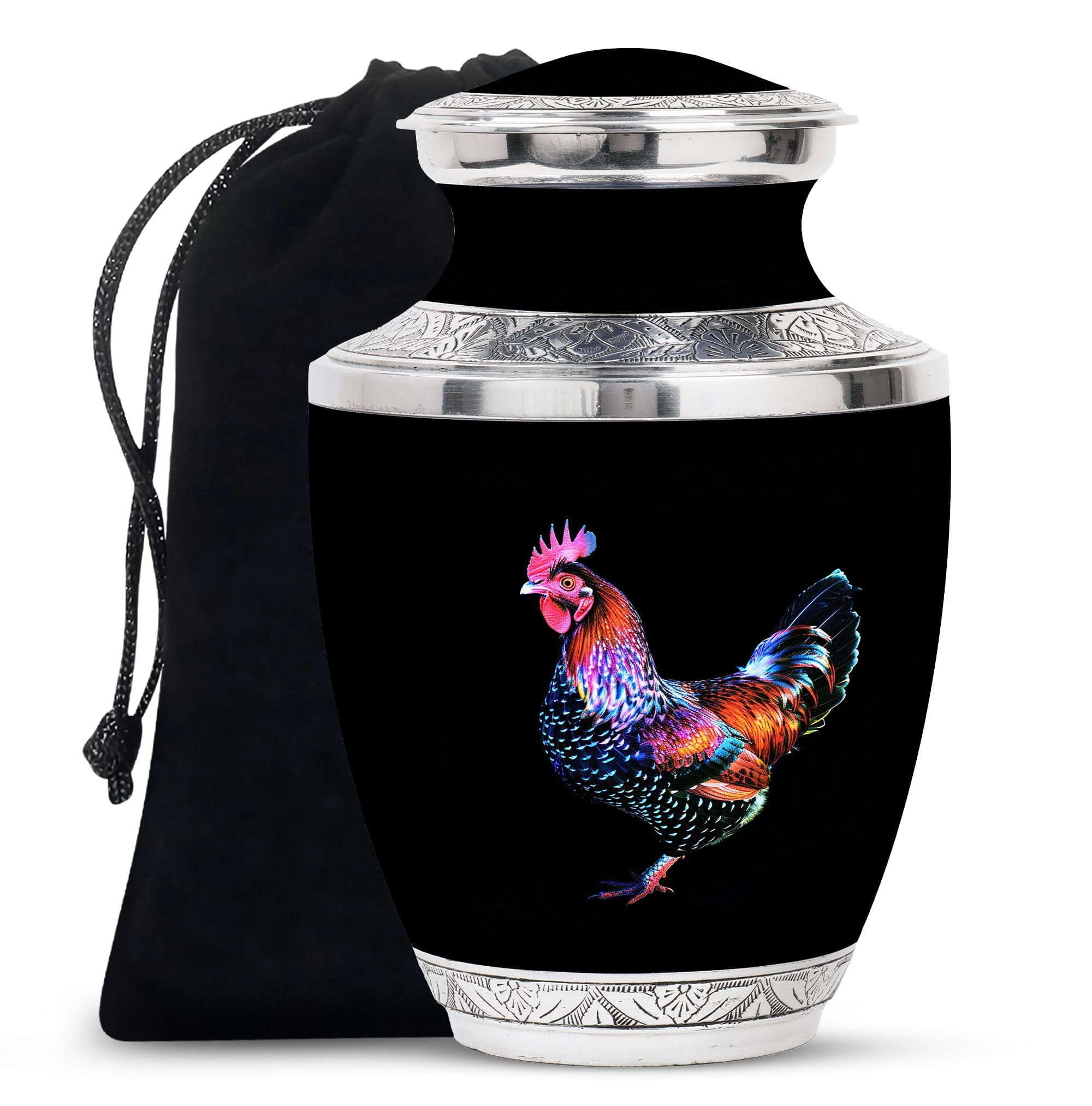 SUBSH Chicken Urn - Urns for Burial - Urns for Human Ashes Adult Male ...