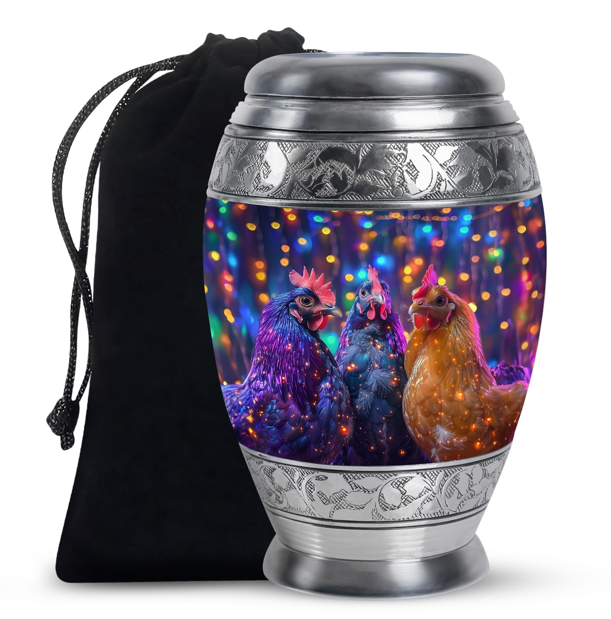 SUBSH Chicken Urn - Urns for Human Ashes - Burial Urns for Adult Human ...