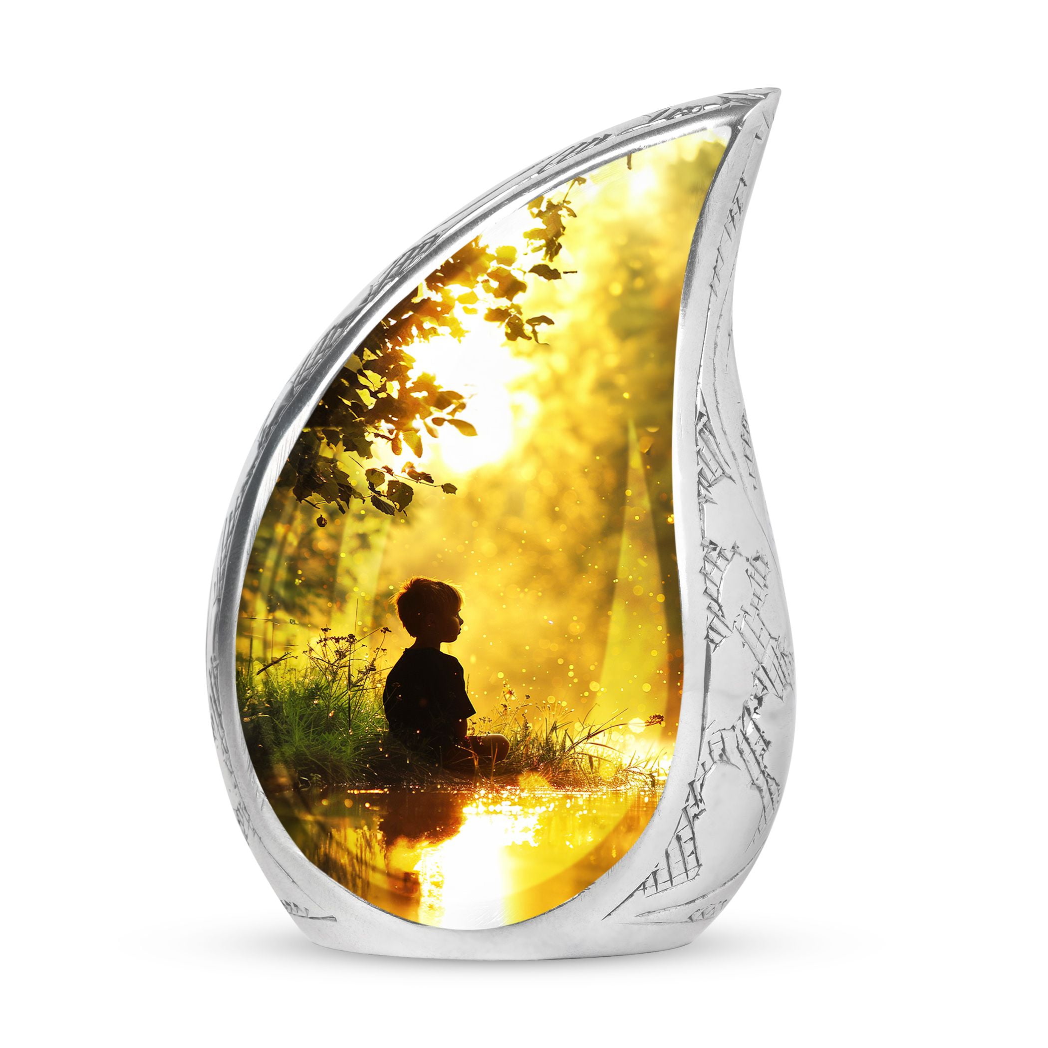 SUBSH Child Contemplation - Adult Urns For Human Ashes - Urn For Ashes ...