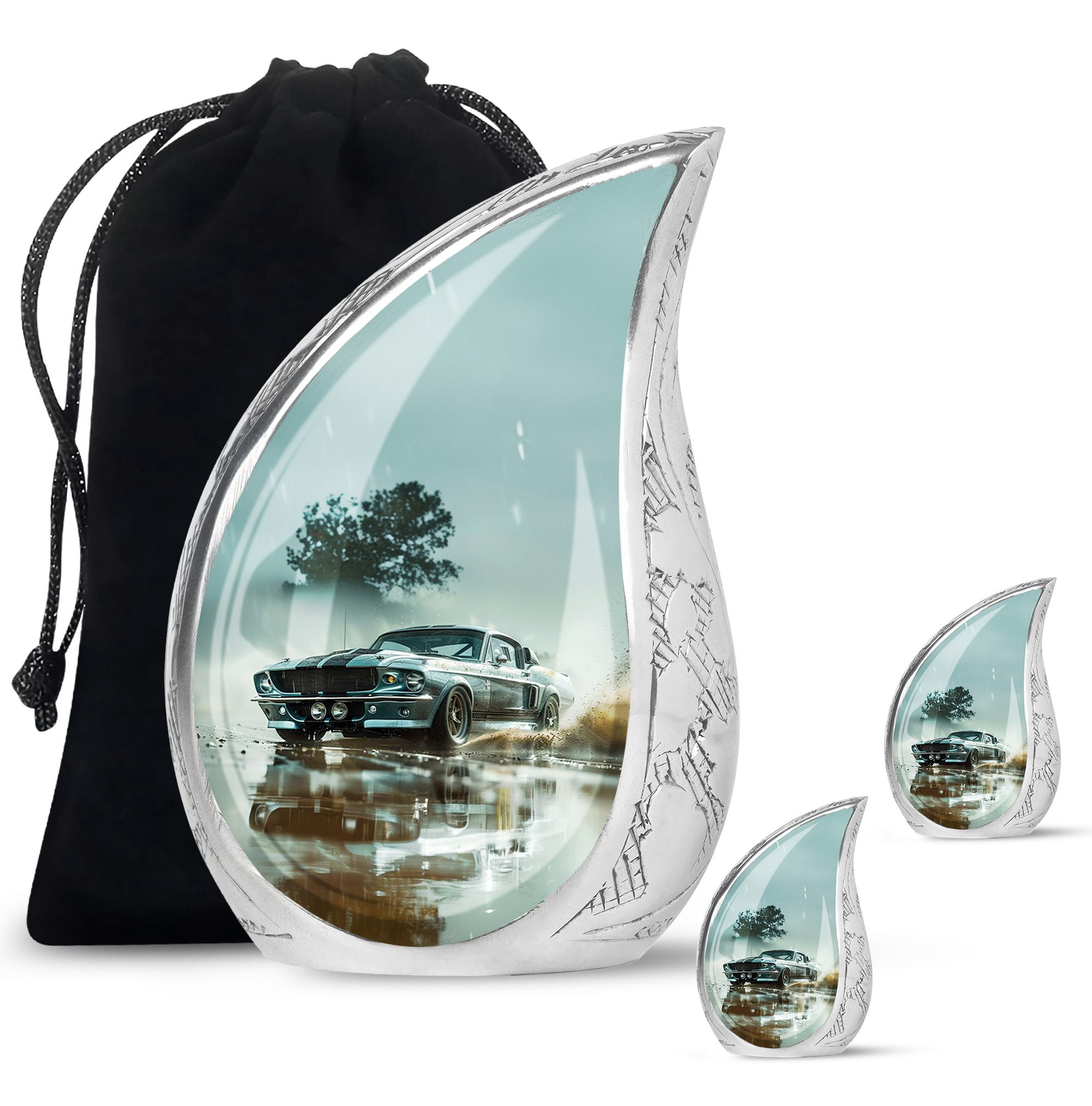 SUBSH Classic Muscle In The Rain - Human Ash Urns - Cremations Urns ...