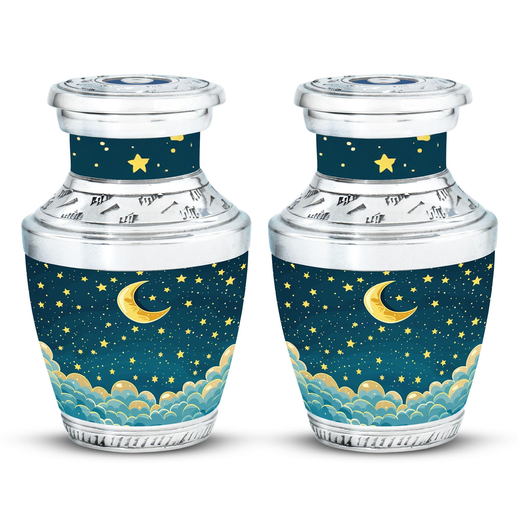 SUBSH Clouds Urn - Memorial Keepsakes for Ashes - Urn for Ashes for ...