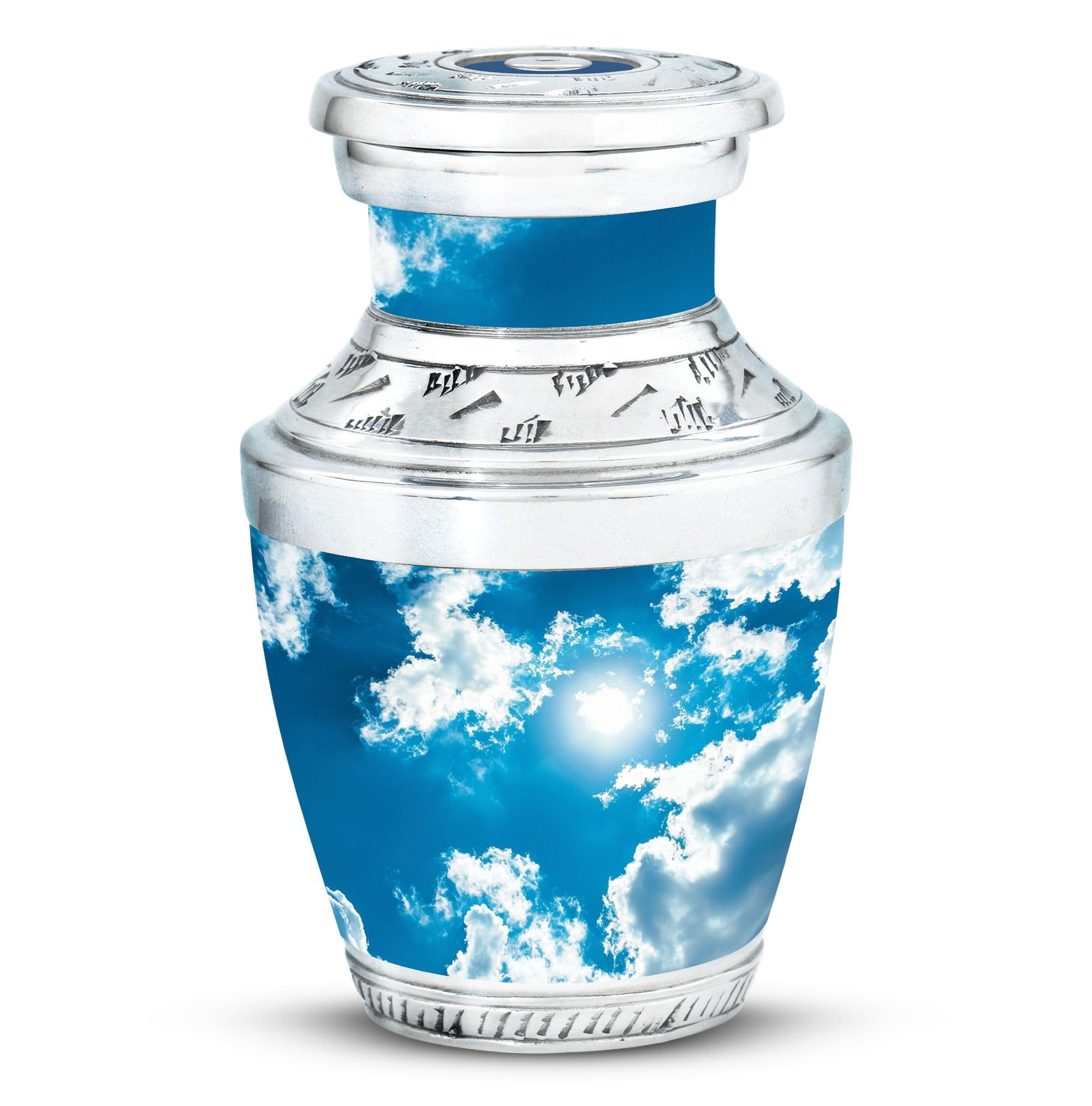 SUBSH Clouds Urn - Memorial Keepsakes for Ashes - Urns for Human Ashes ...