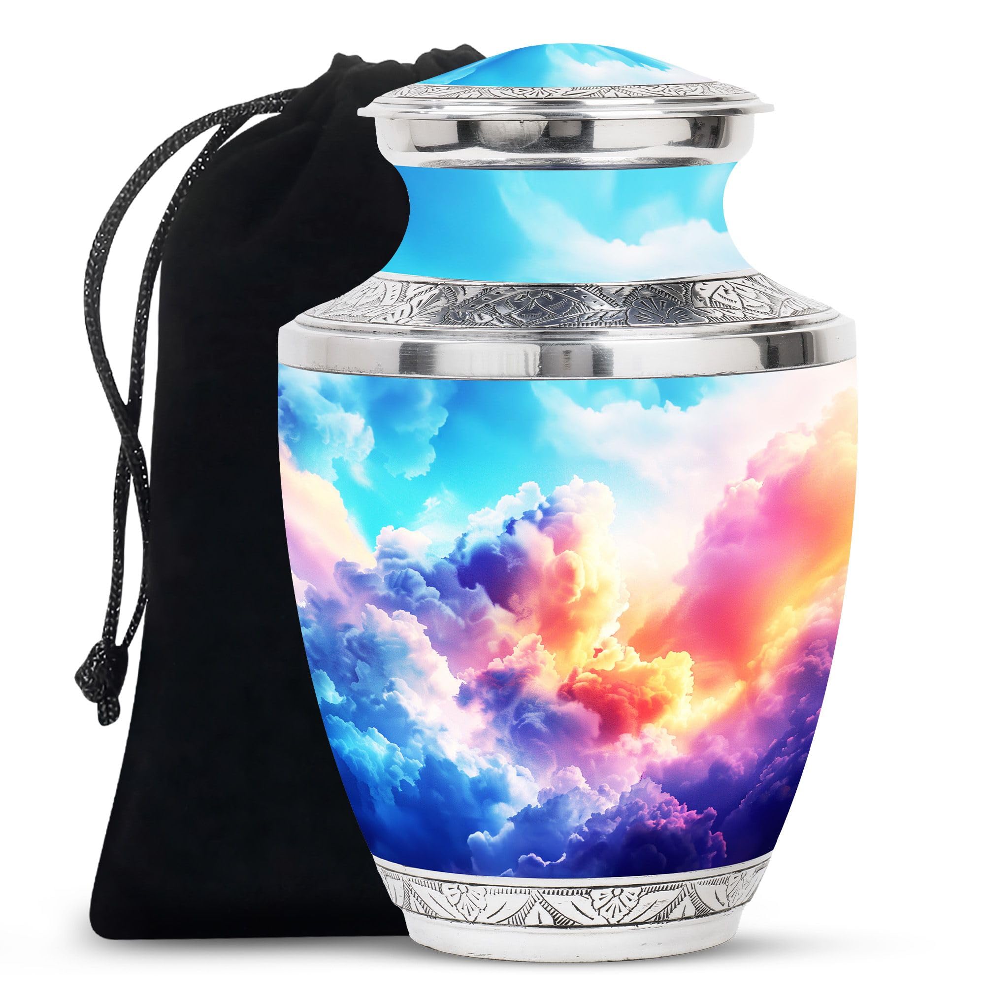 SUBSH Clouds Urn - Urn for Ashes Adult Male - Cremation Urn for Ashes ...
