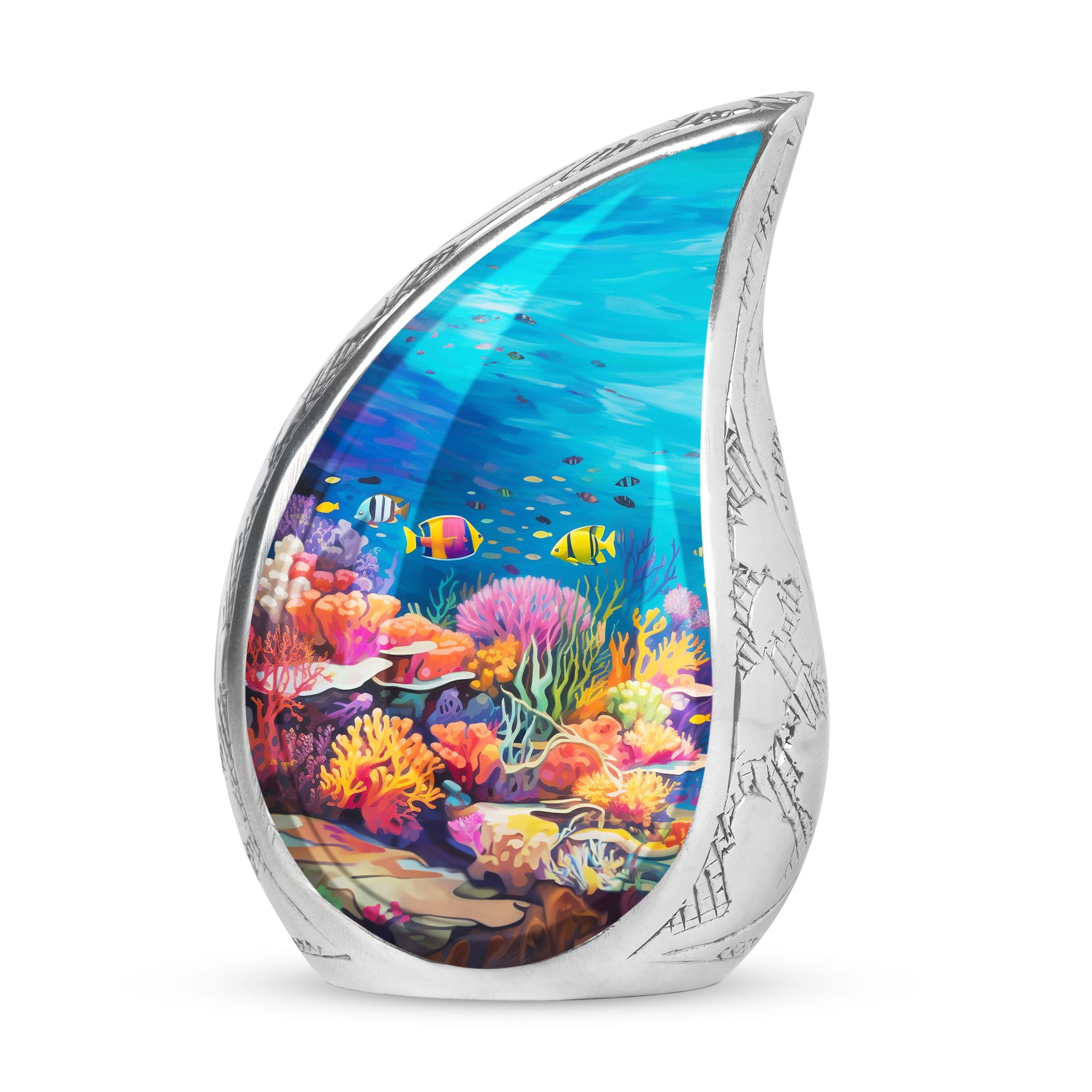 SUBSH Colorful Coral Reef Panorama - Urns For Human Ashes Adult Female ...