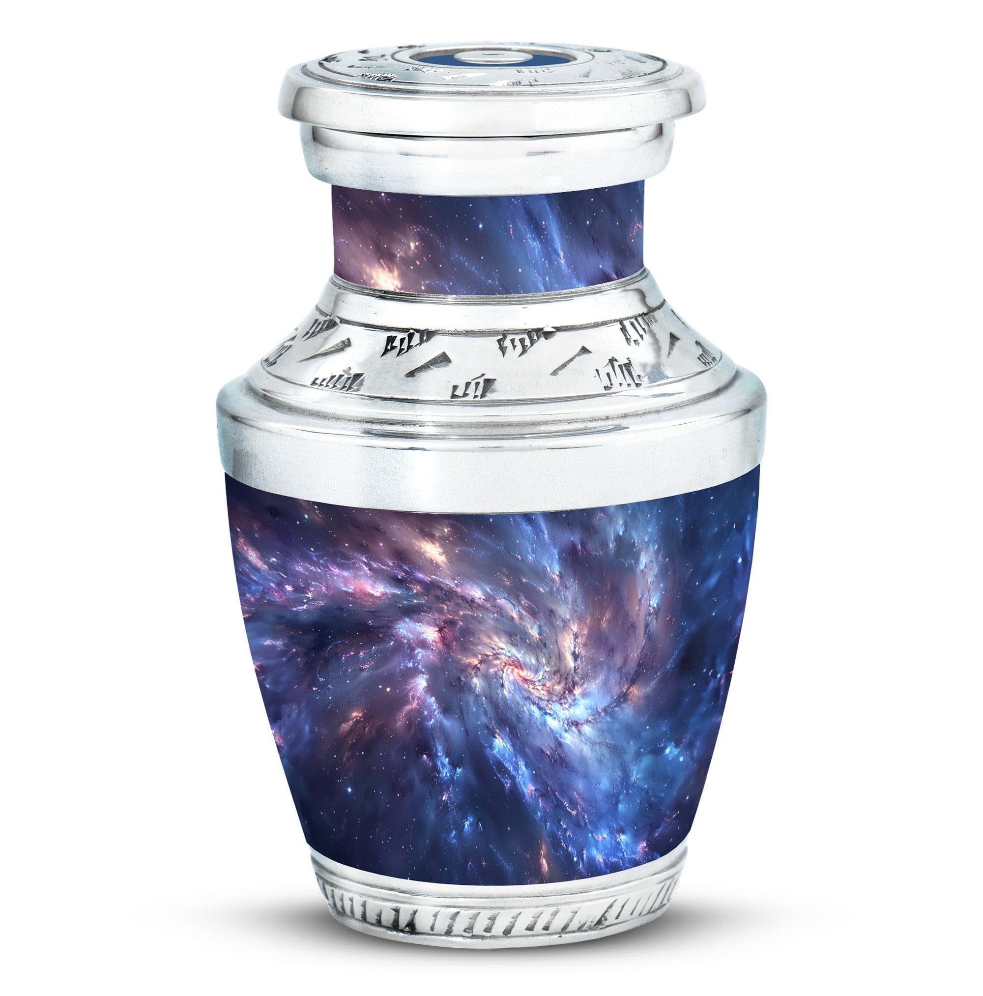 SUBSH Cosmic Galaxy Cremation Urn - Small Keepsake Urns for Human Ashes ...