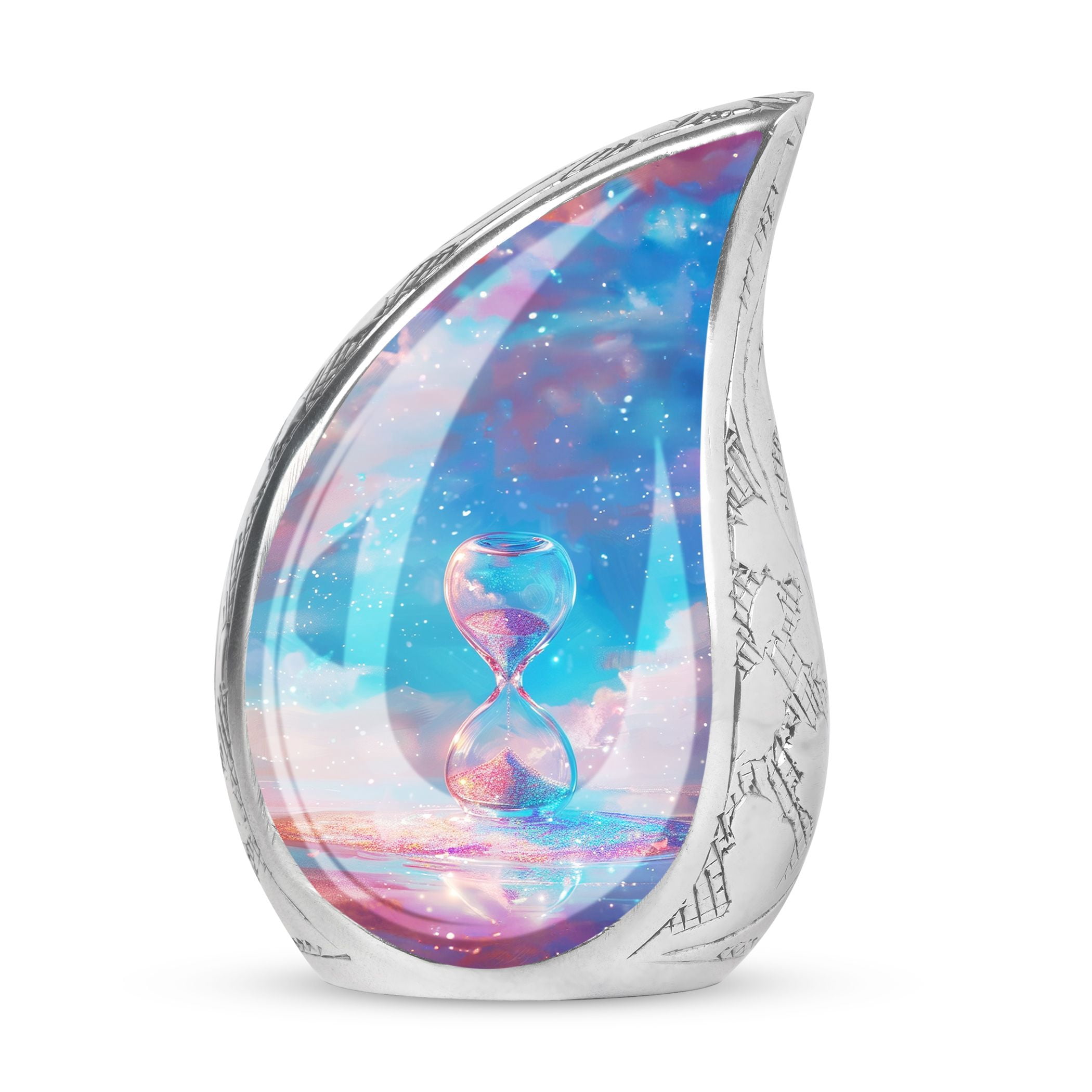 SUBSH The Cosmic Hourglass - Cremation Urn For Adults - Urns For Ashes ...