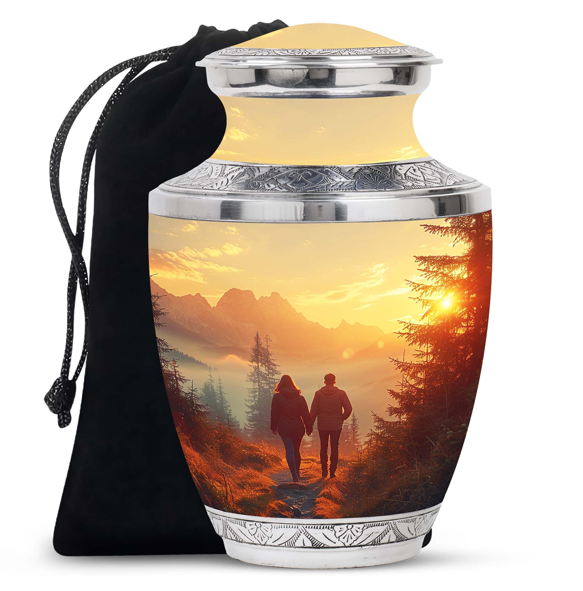 SUBSH Dawn's Gentle Embrace - Funeral Decorations - Cremation Urns for ...
