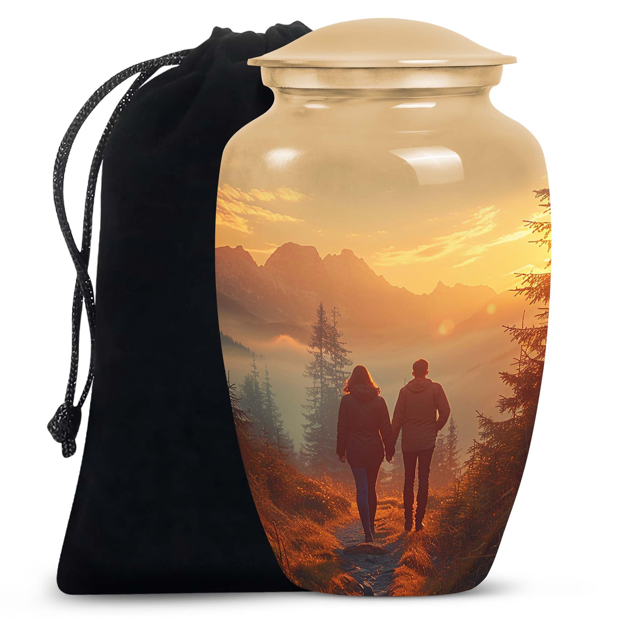 SUBSH Dawn's Gentle Embrace - Urn Adult Human - Cremation Urns for Men ...