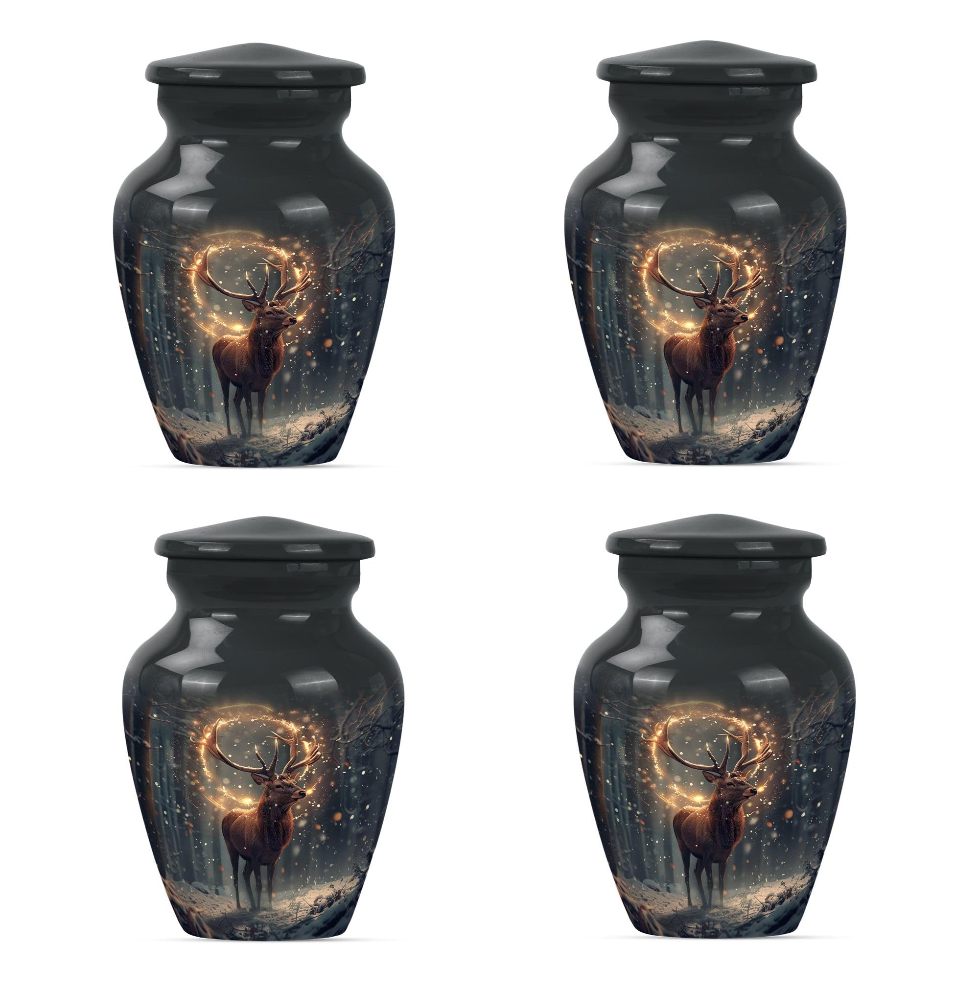 SUBSH Deer Urn for Ashes Adult Male - Small Urns for Human Ashes - Urns ...