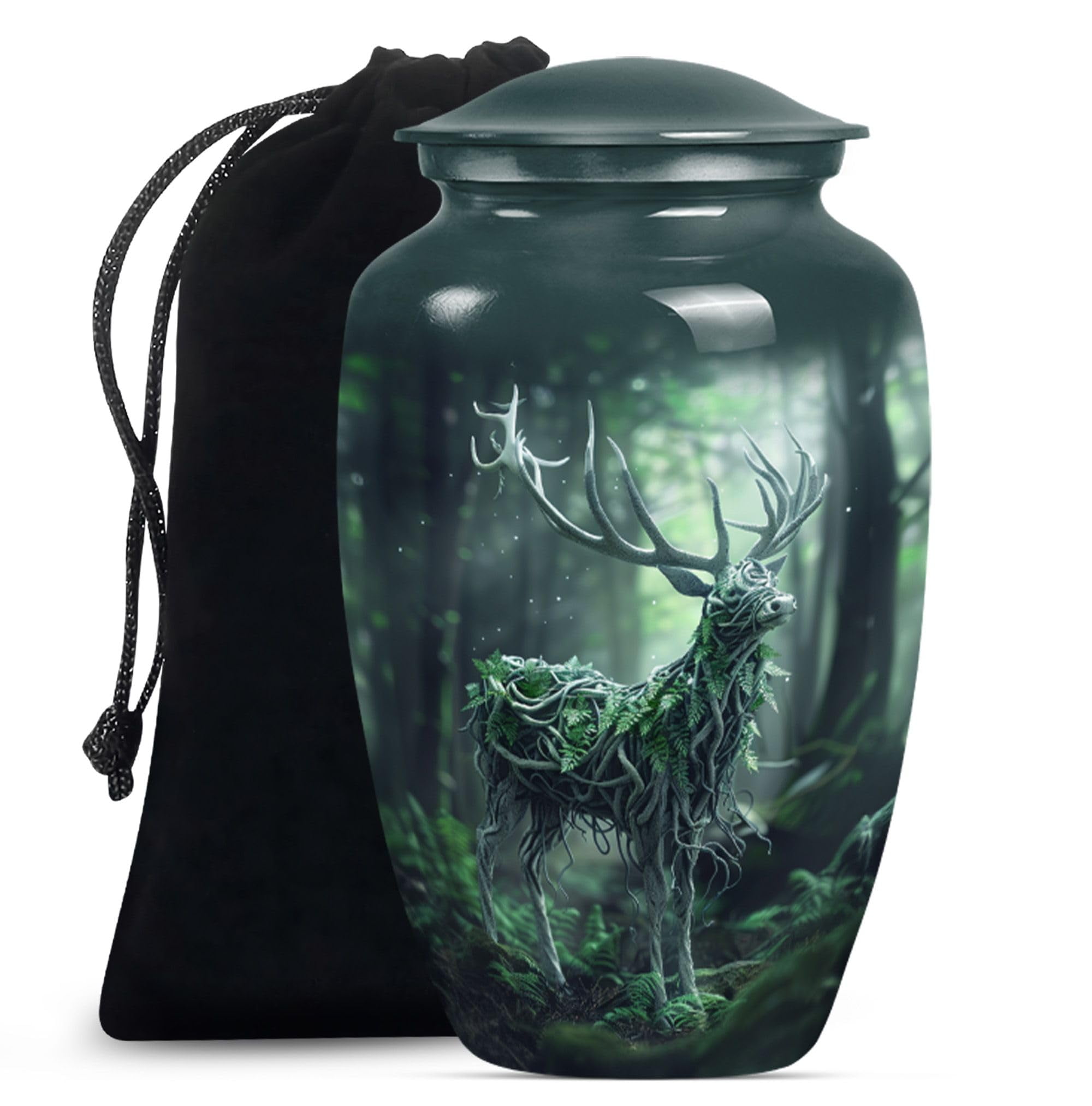 SUBSH Deer Urn For Ashes Adult Male - Urnas Para Cenizas Humanas ...