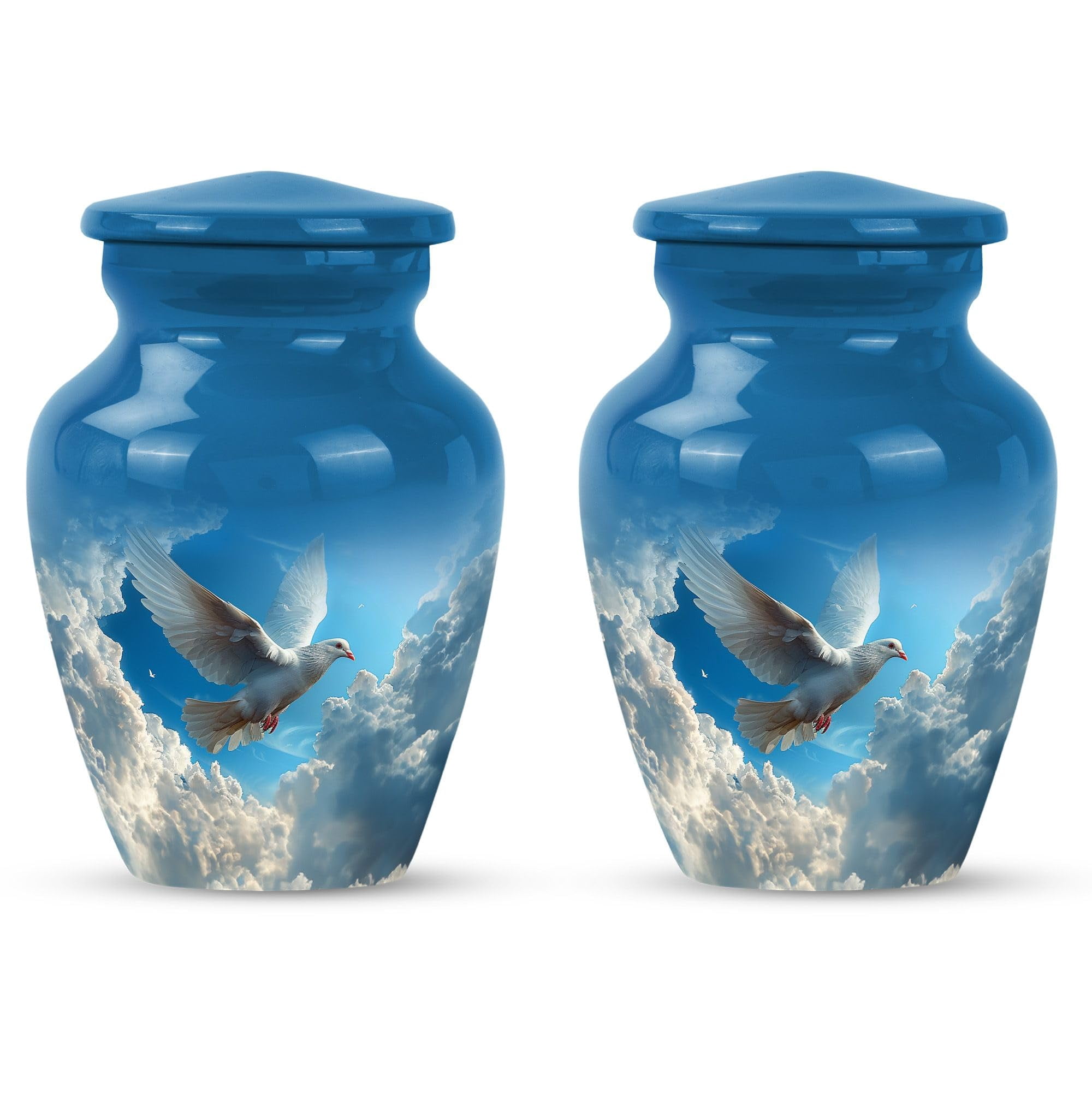 SUBSH Dove Urn - Keepsake Urns for Human Ashes - Cremation Companion ...