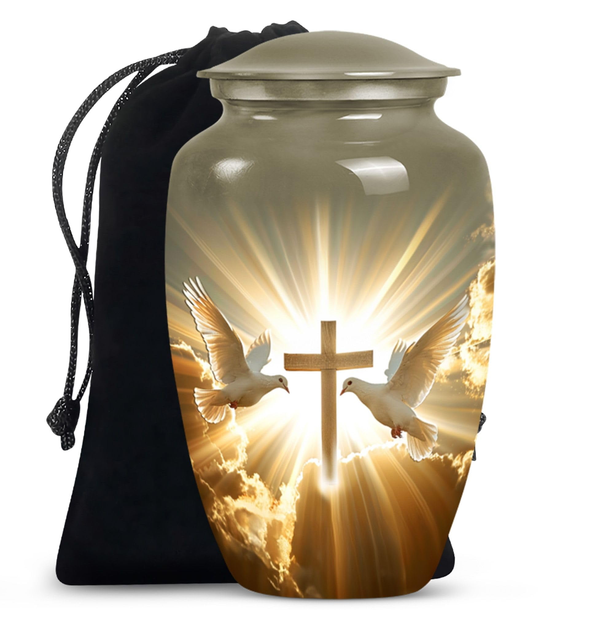 SUBSH Dove Urn - Medium Urns for Human Ashes - Ashes Holder - Funeral ...