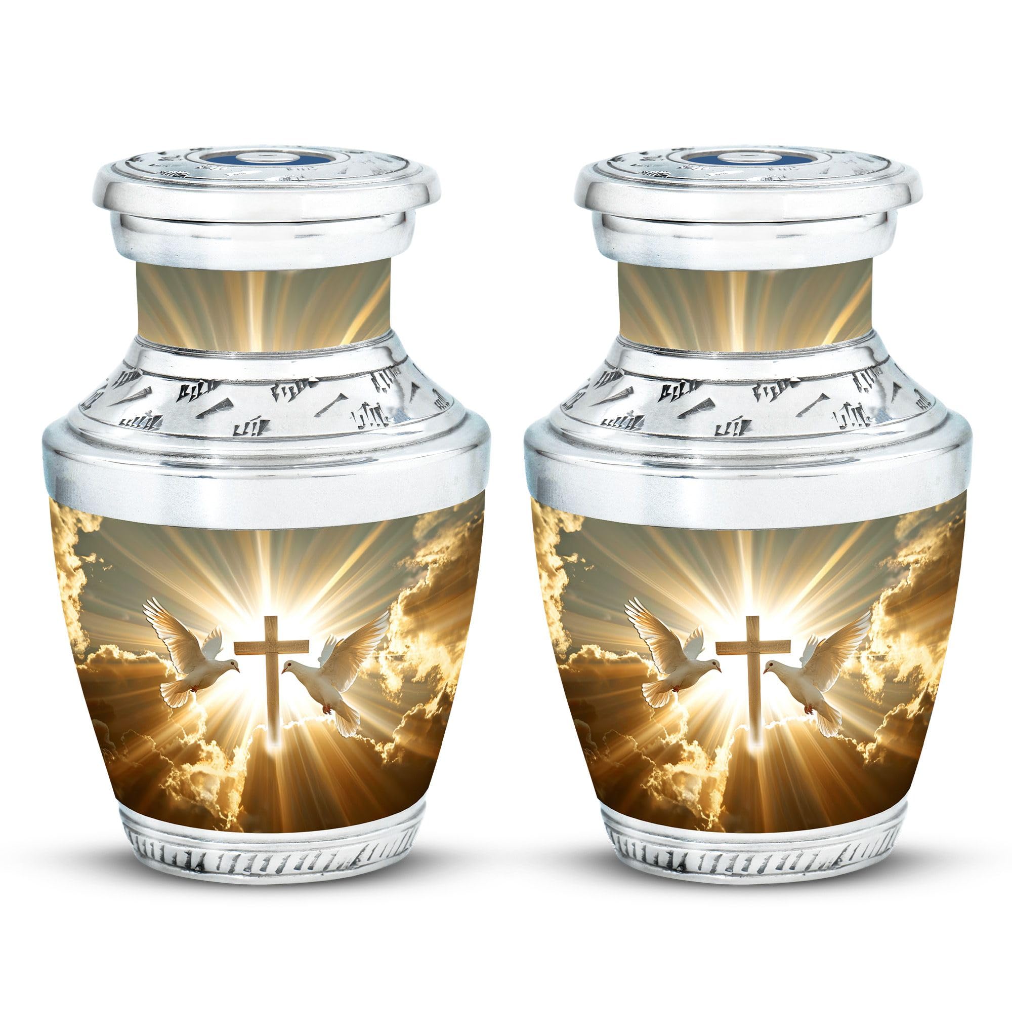 SUBSH Dove Urn - Small Urn - Burial Urns for Ashes - Ash Holders for ...