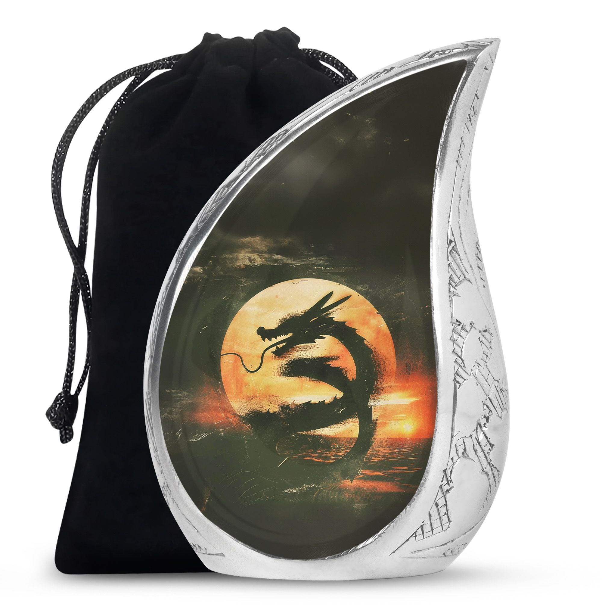 SUBSH Dragon Human Ash Urns - Urns Men - Urns Human Ashes Adult - 10 ...
