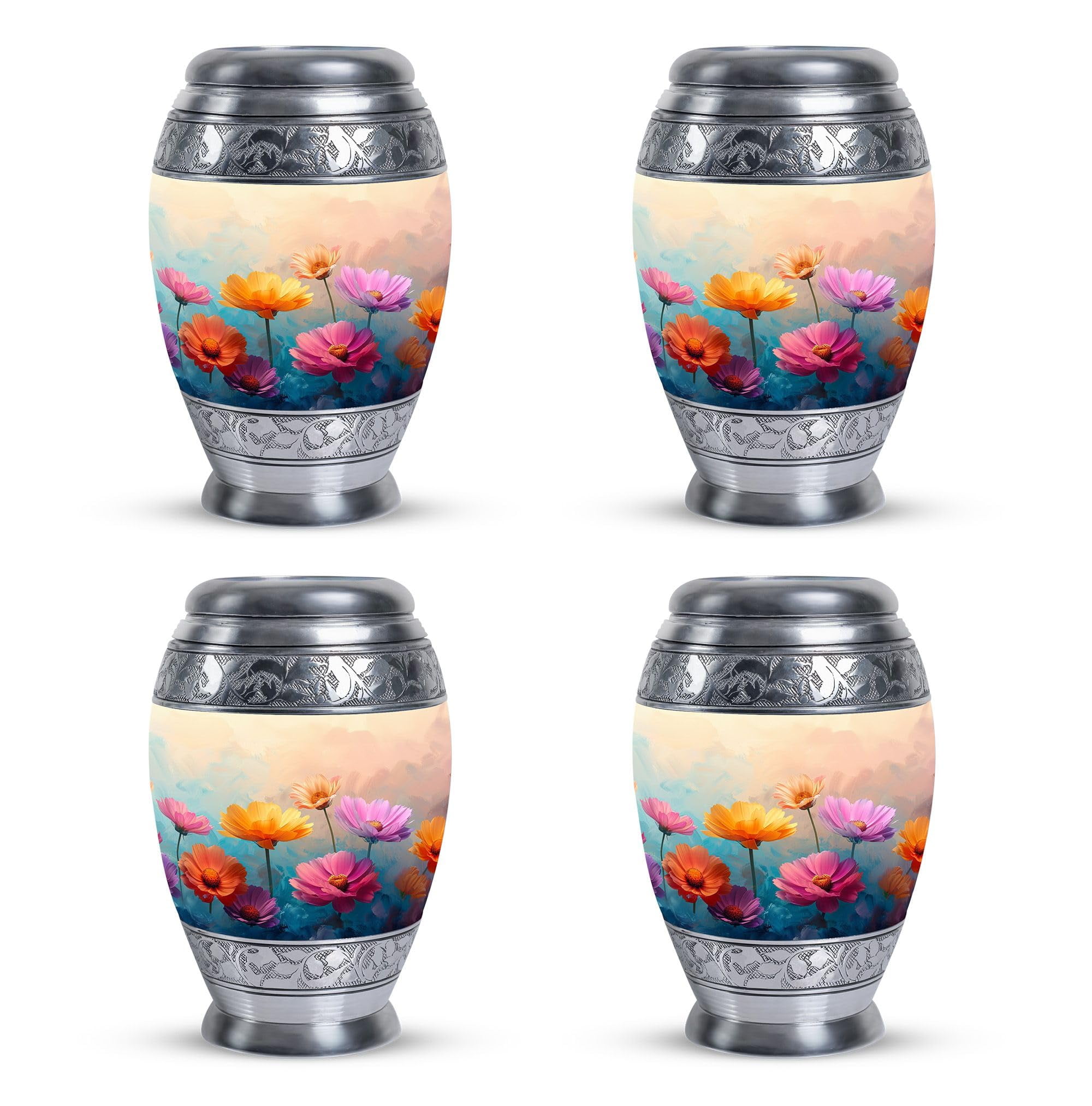 SUBSH Dreamy Flower Urn - Cremation Keepsakes for Ashes - Mini Keepsake ...