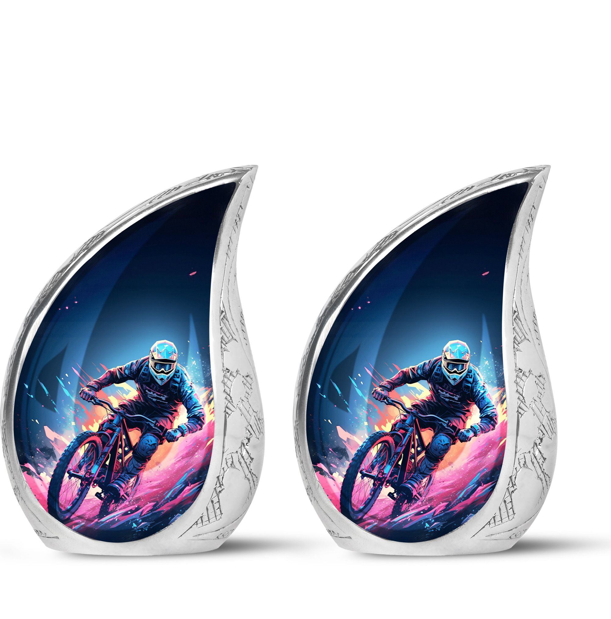 SUBSH Dynamic Downhill Dash - Adult Urn - Funeral Urns - Urn For Ashes ...