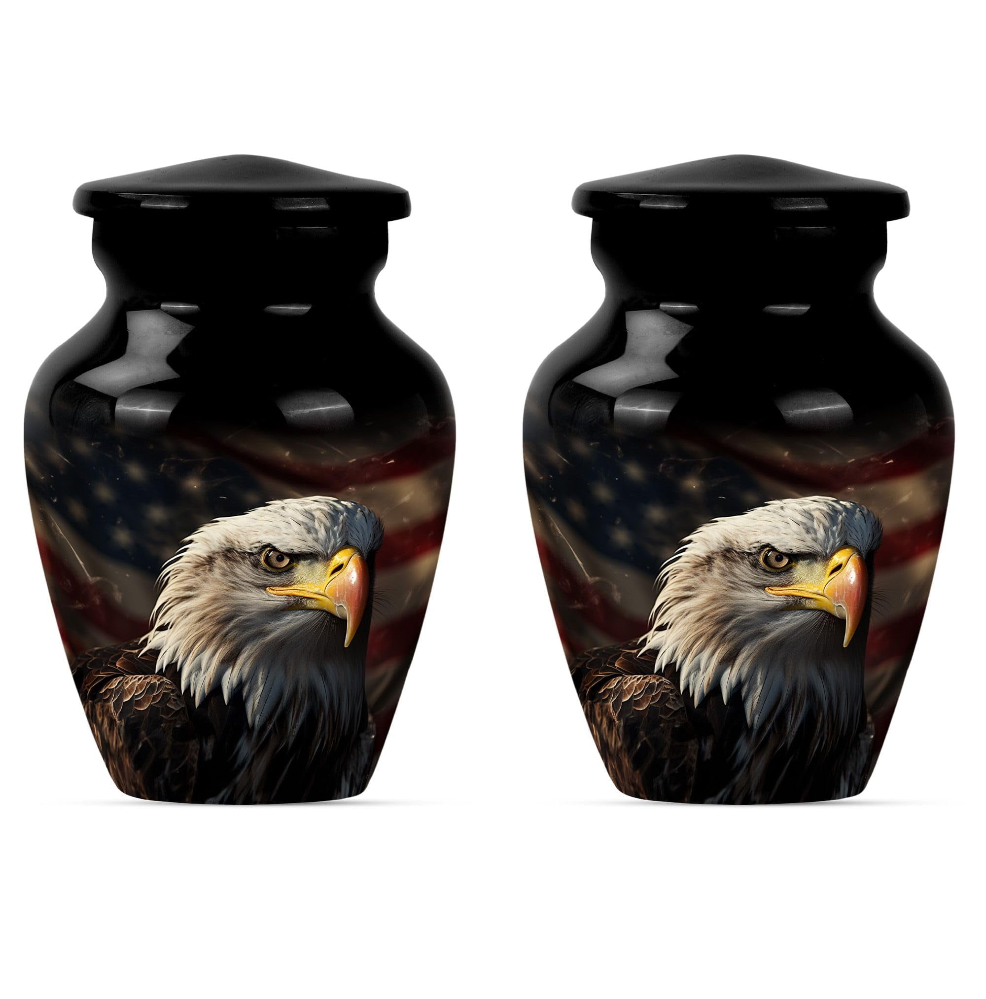 SUBSH Eagle Urns - Small Urns for Human Ashes Keepsake - Urn for Dad ...