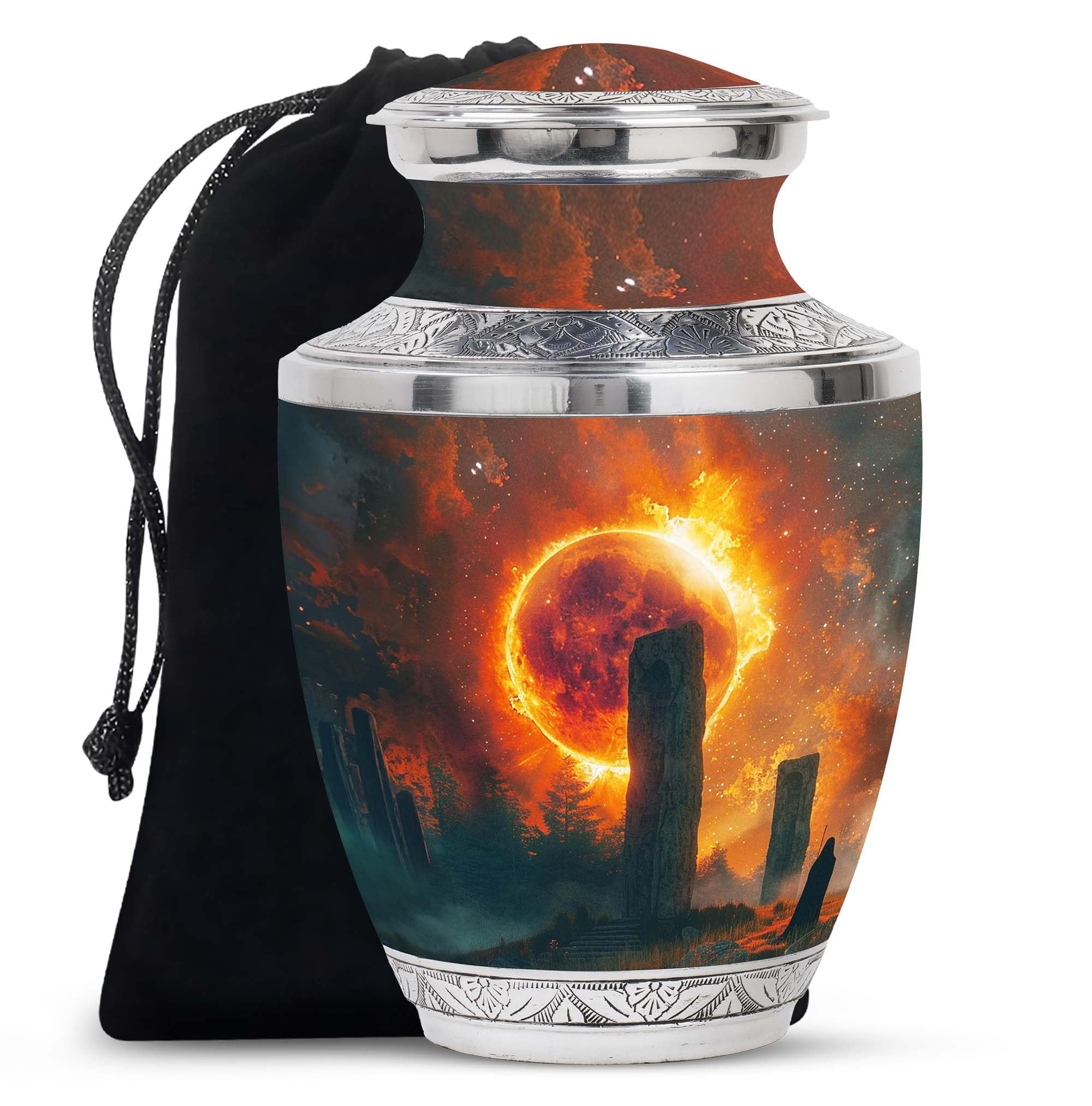 SUBSH Eclipse Monumen - Large Urns for Human Ashes - Decorative Urns for Human Ashes - Urns for ...