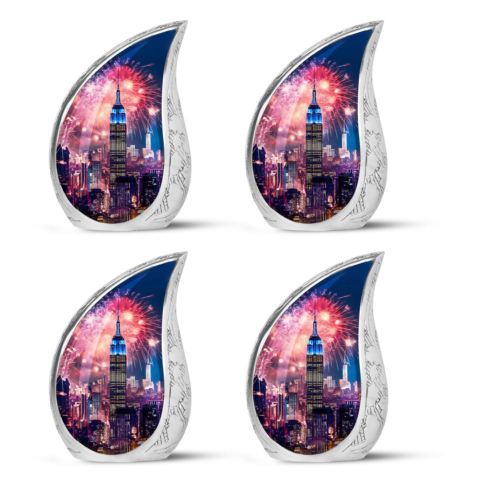 SUBSH Empire State Building Fire Crackers View - Urns For Mom Ashes ...