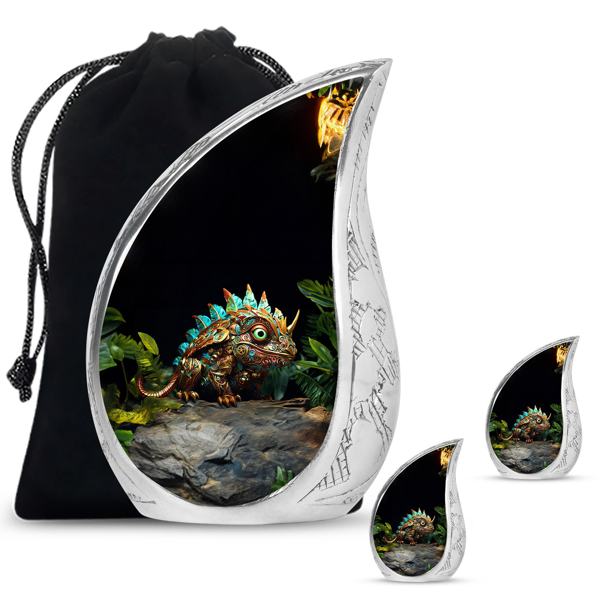 SUBSH Enchanted Creatures Of The Forest - Funeral Urn For Adult Ashes ...