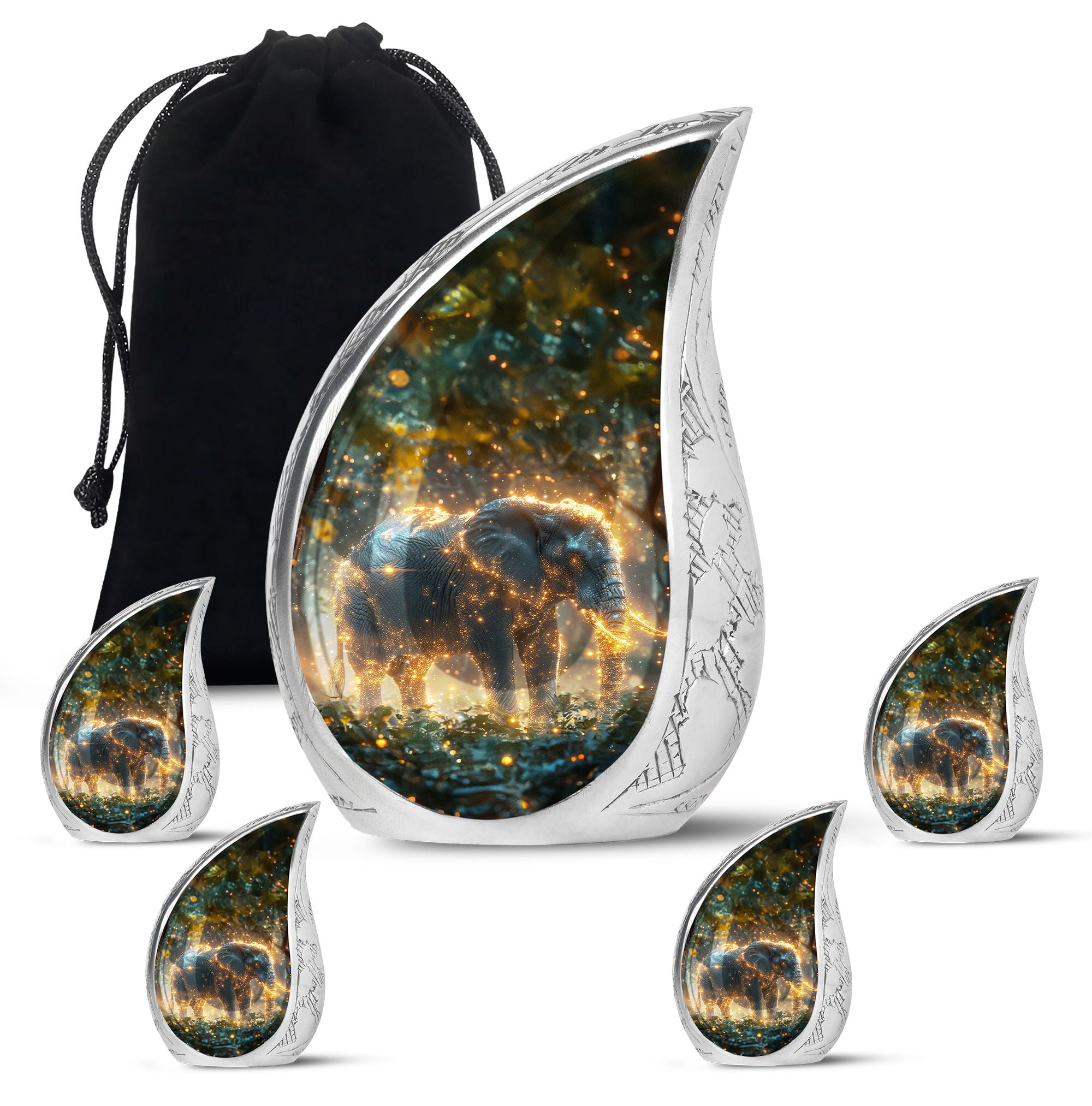 SUBSH Enchanted Forest Behemoth - Urn For Ashes Adult Female - Urn For ...