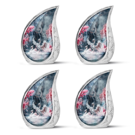SUBSH Enchanted Swan Dance - Cremation Urns For Burial - Urns For Mom ...