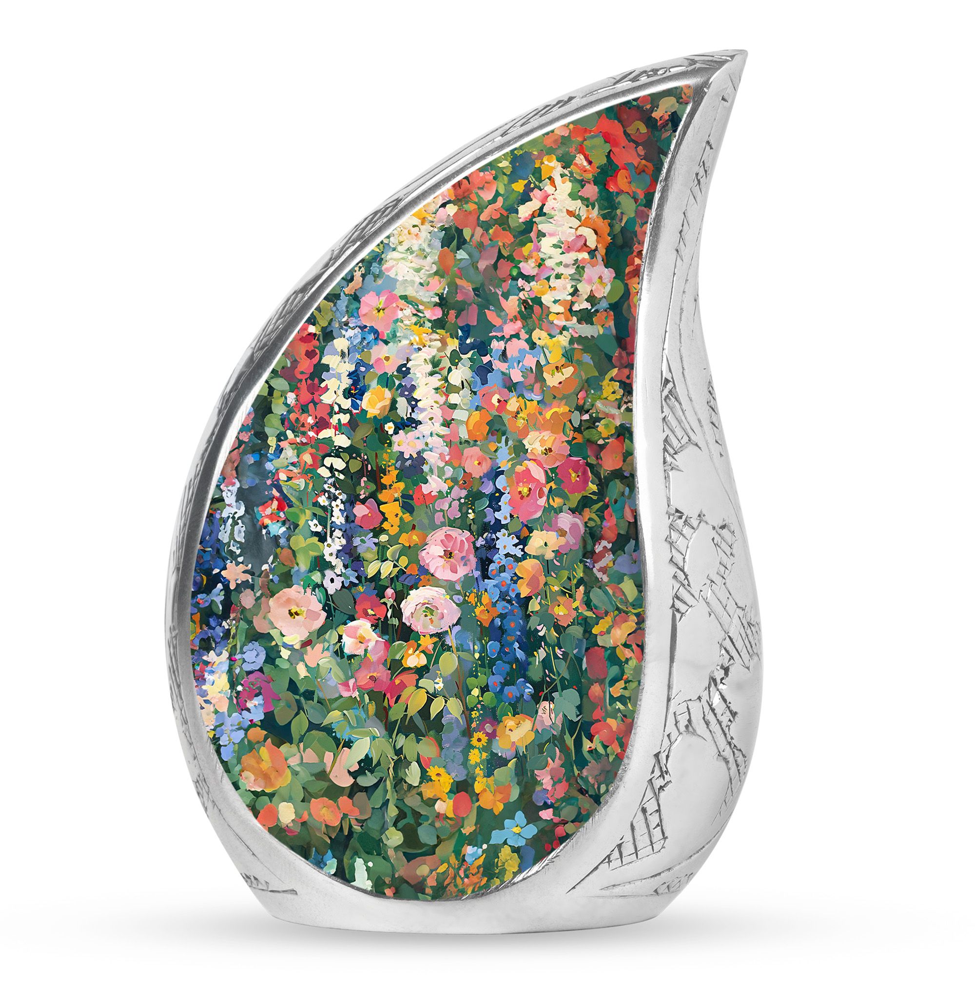 SUBSH Flowers Urn For Ashes Adult Male - Urn For Human Ashes Adult ...