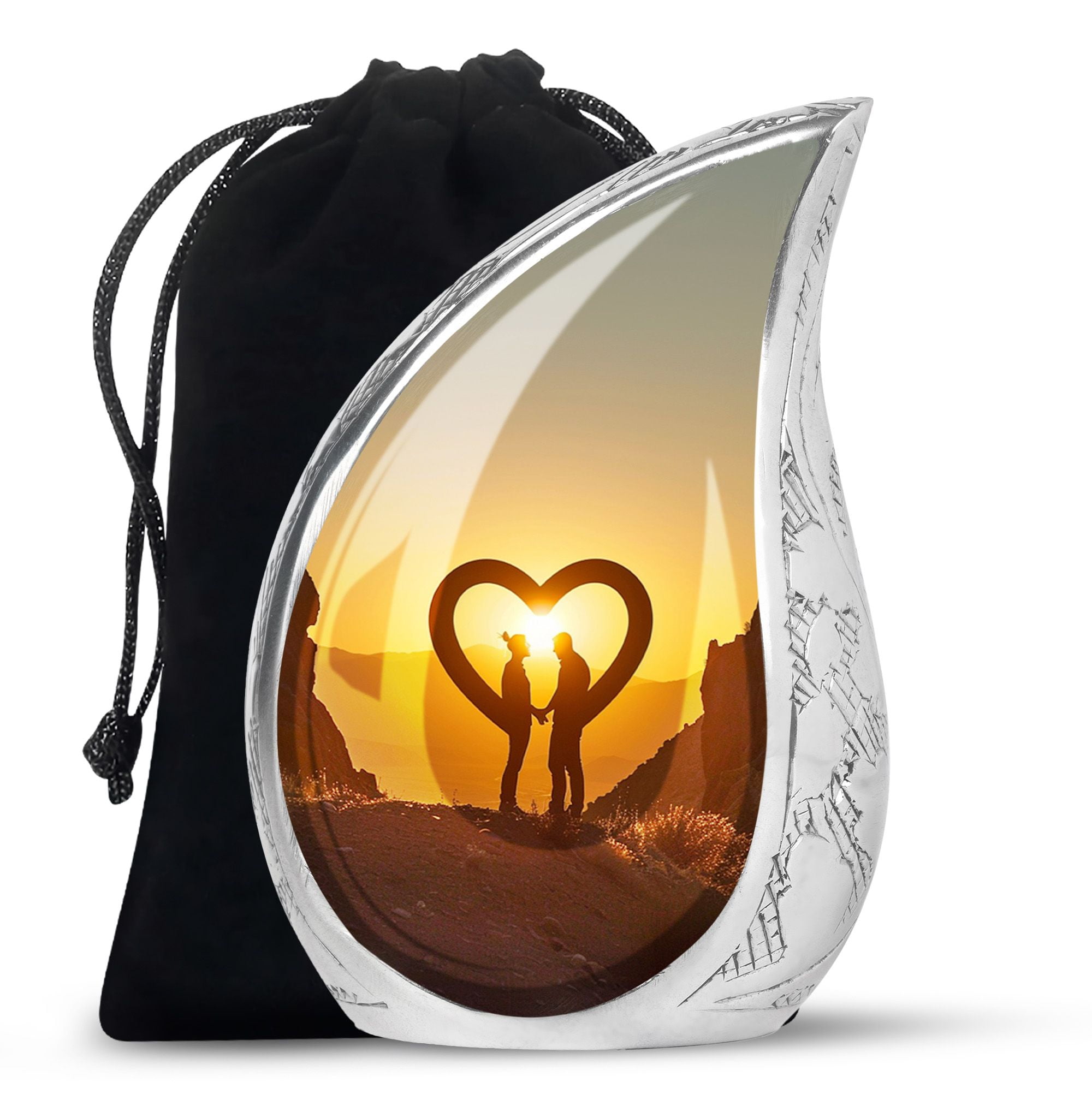 SUBSH Funeral Urns for Adult Ashes Men - Cremains Containers ...