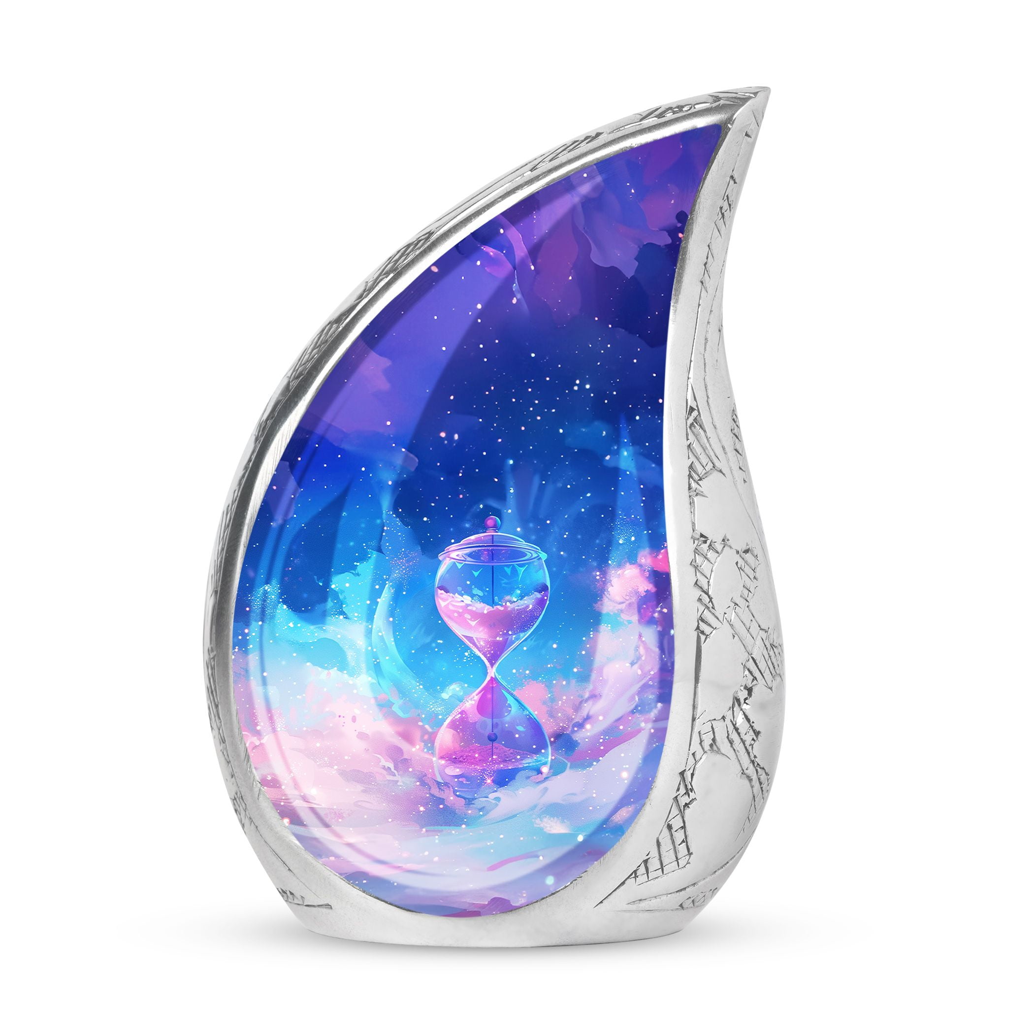 SUBSH Galactic Sands In The Hourglass Nebula - Urn For Ashes Adult Male - Small Burial Urns For ...