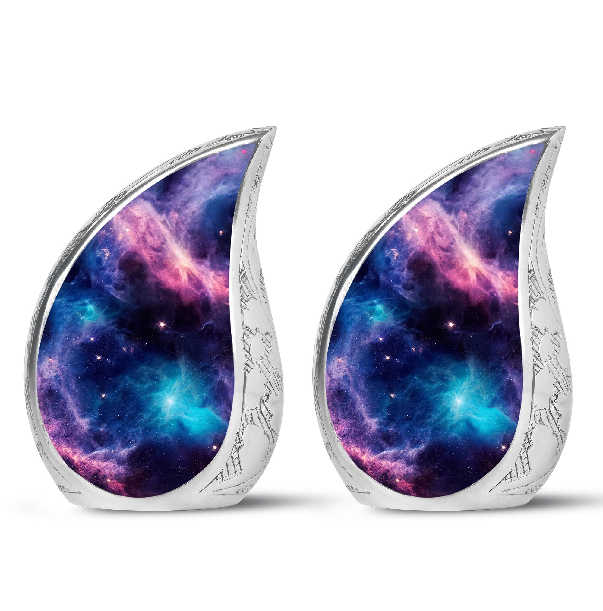 SUBSH Galaxy Cosmos Space Bright Majestic Stars - Urn For Adult Male ...
