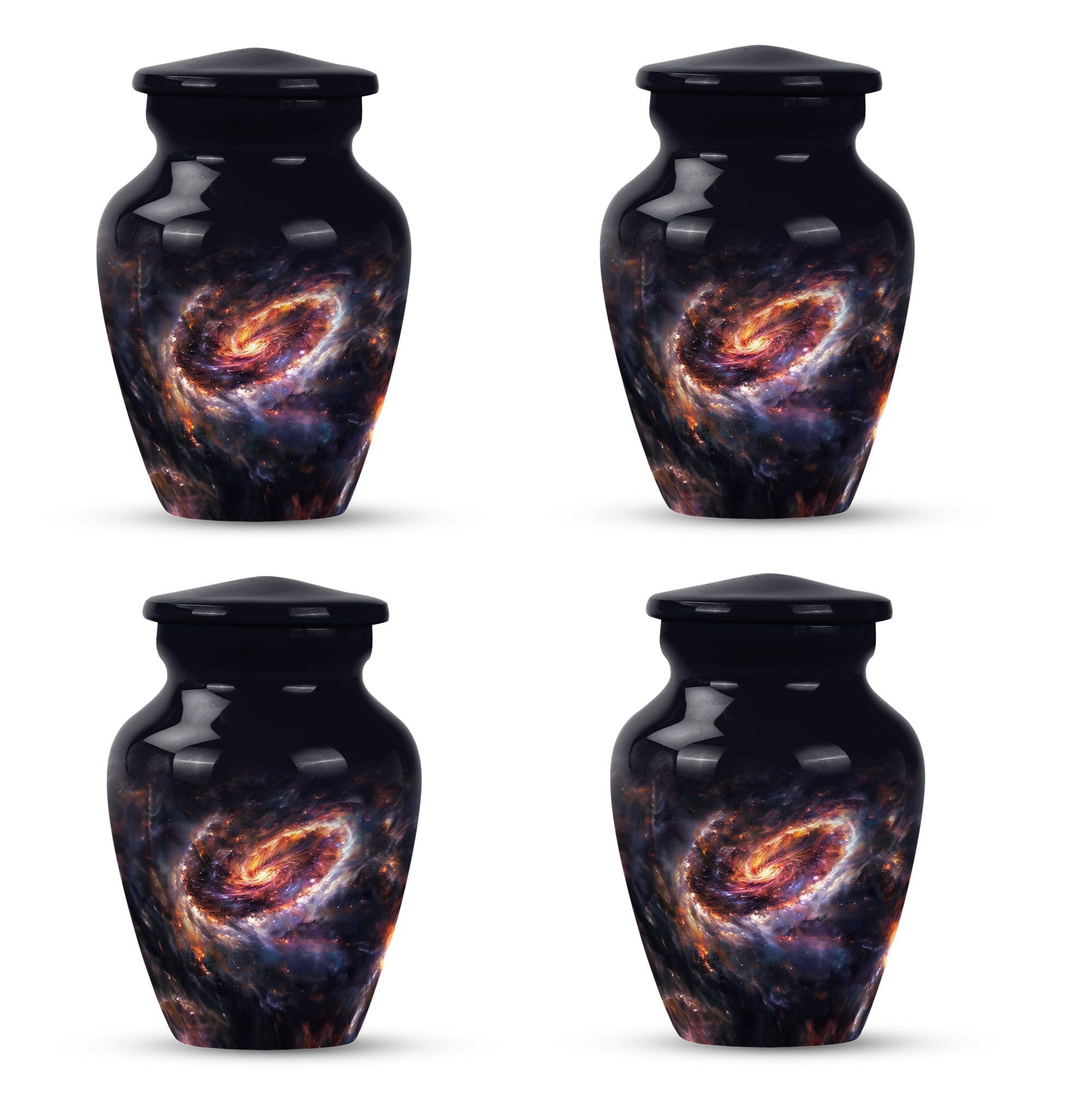 SUBSH Galaxy Urns - Small Urn for Ashes Dad - Ashes Holder - Cremation ...