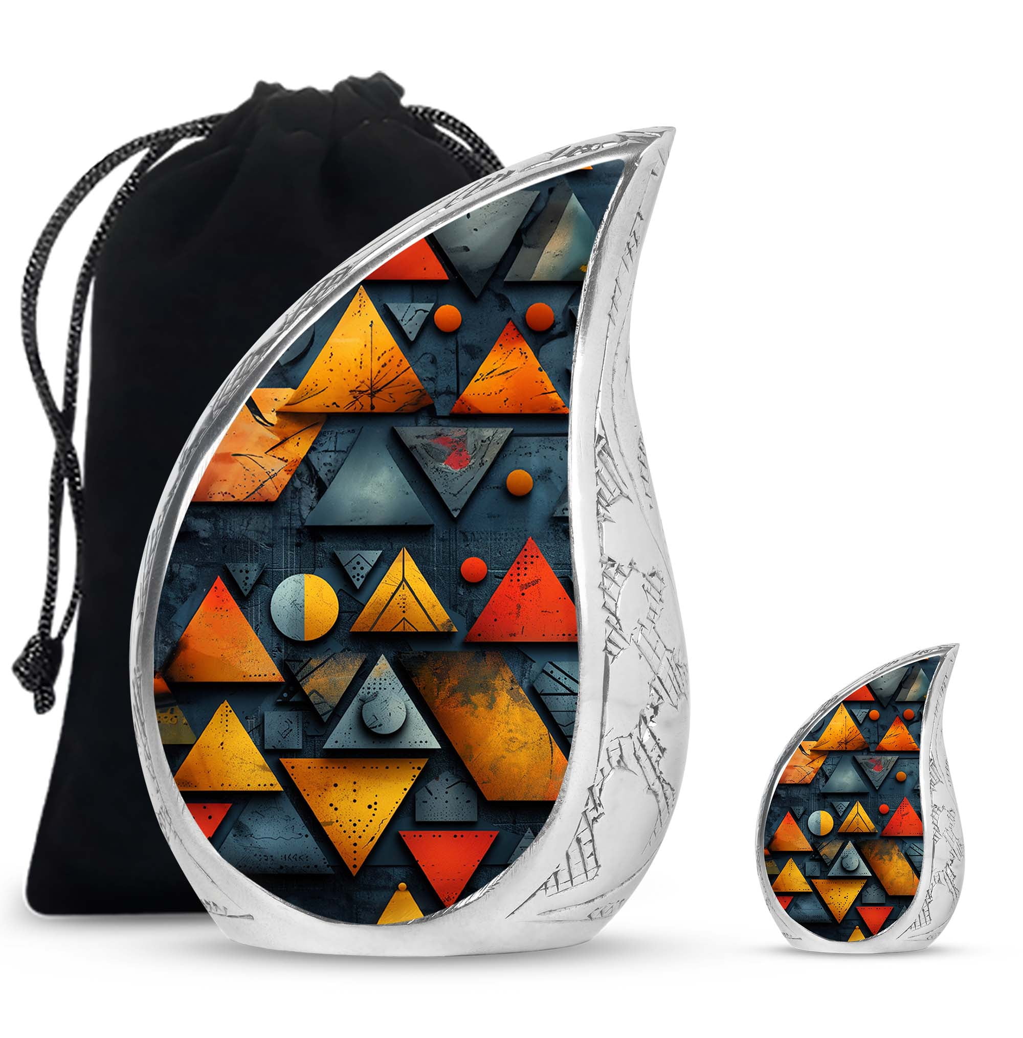SUBSH Geometric Fusion Spectrum Of Shapes - Cremation Keepsake Urns For ...